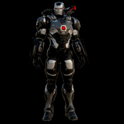 War Machine 3D Model High Quality Game Ready Asset by MustafaMohmmed
