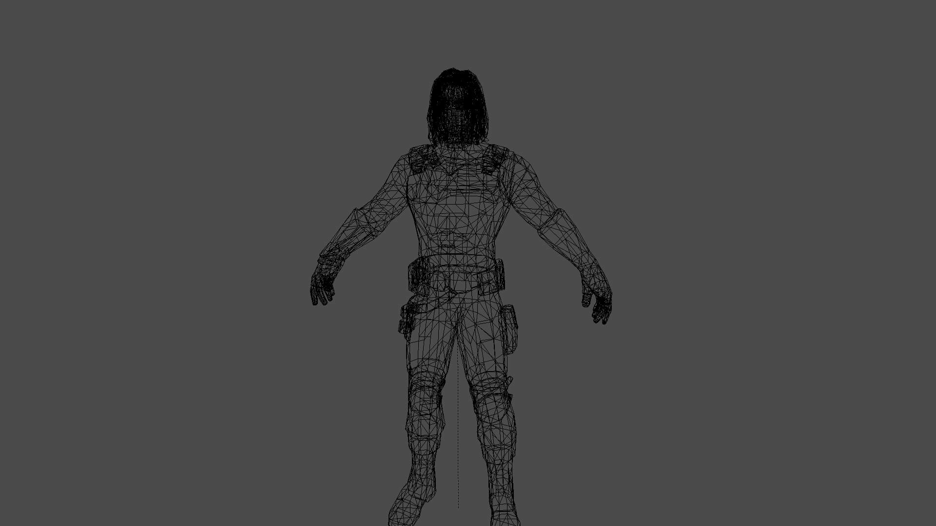 Winter Soldier 3D Model Rigged PBR Textured Game-Ready by MustafaMohmmed