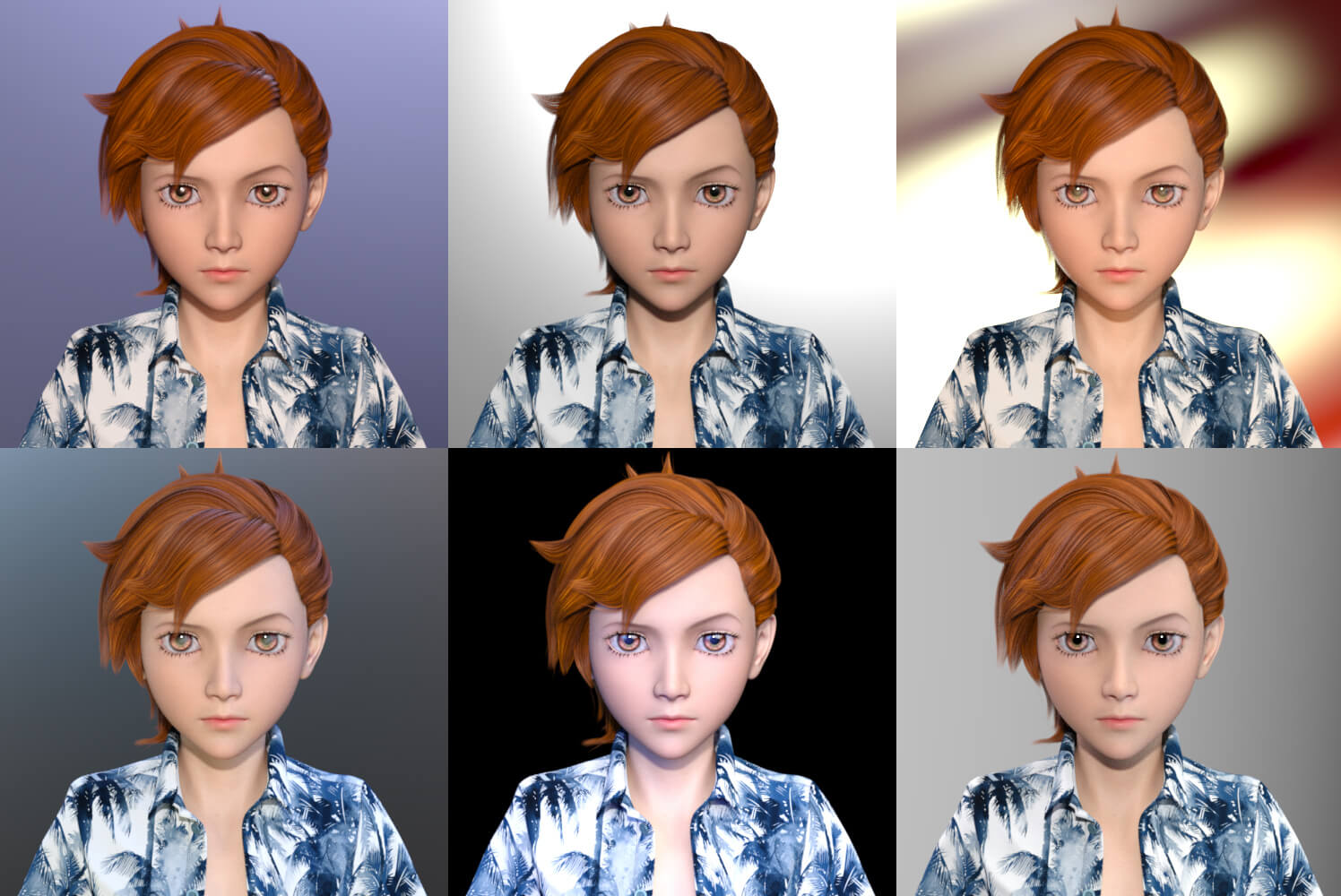 Fantasy Anime Lighting Set - Daz Content by Muwawya