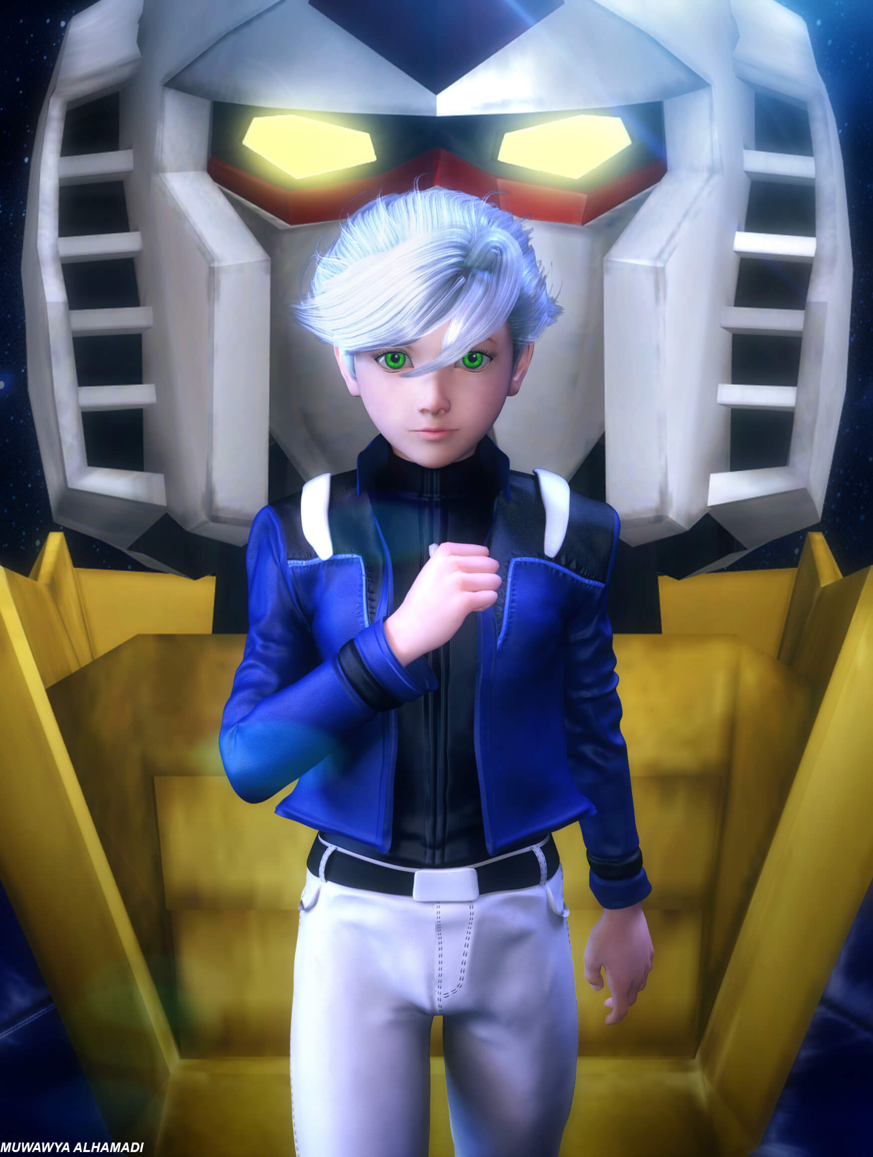 Fantasy Anime Poses for G8 - Daz Content by Muwawya