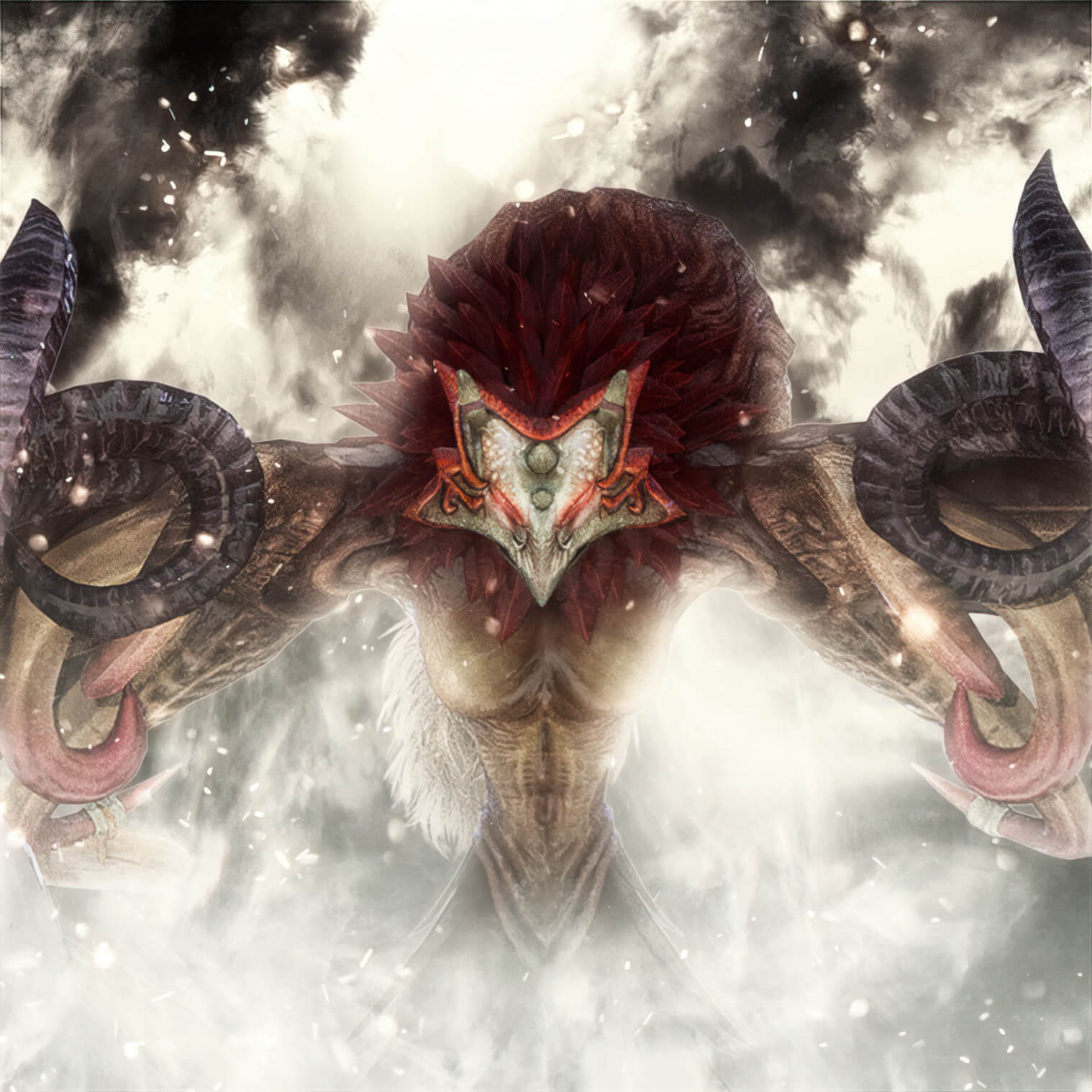 Valefor 3D Render, Digital Art by Muwawya