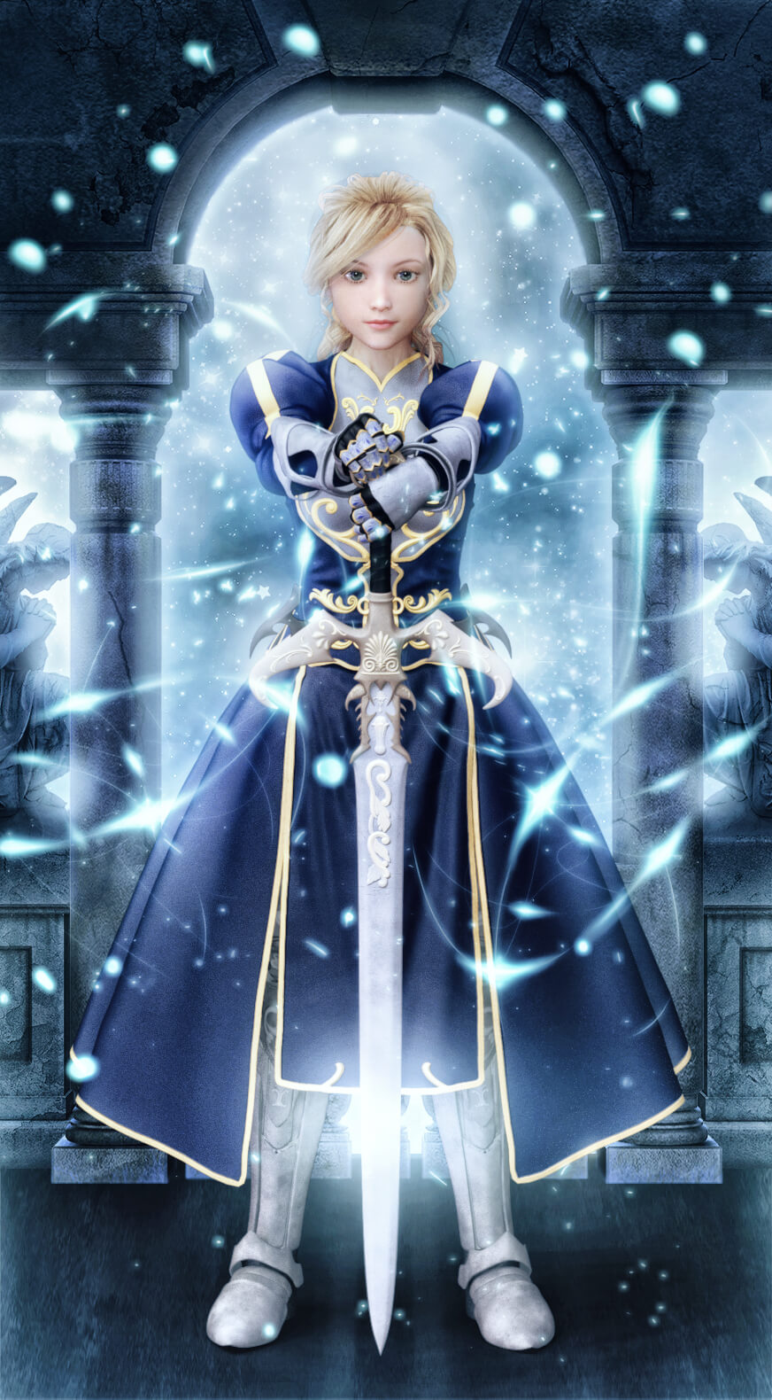 Greatsword Poses for G8F - Daz Content by Muwawya