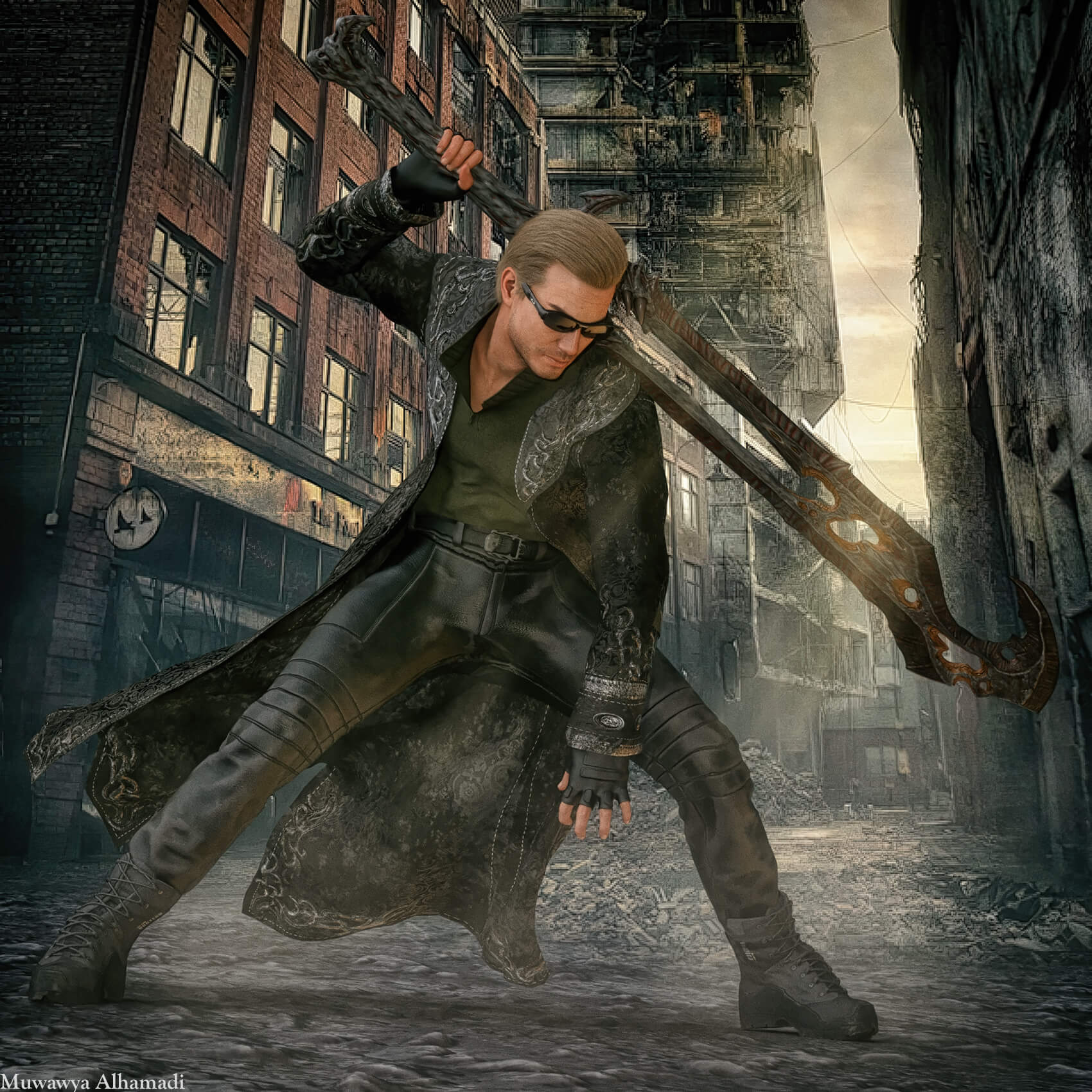 Greatsword Poses for G8F - Daz Content by Muwawya