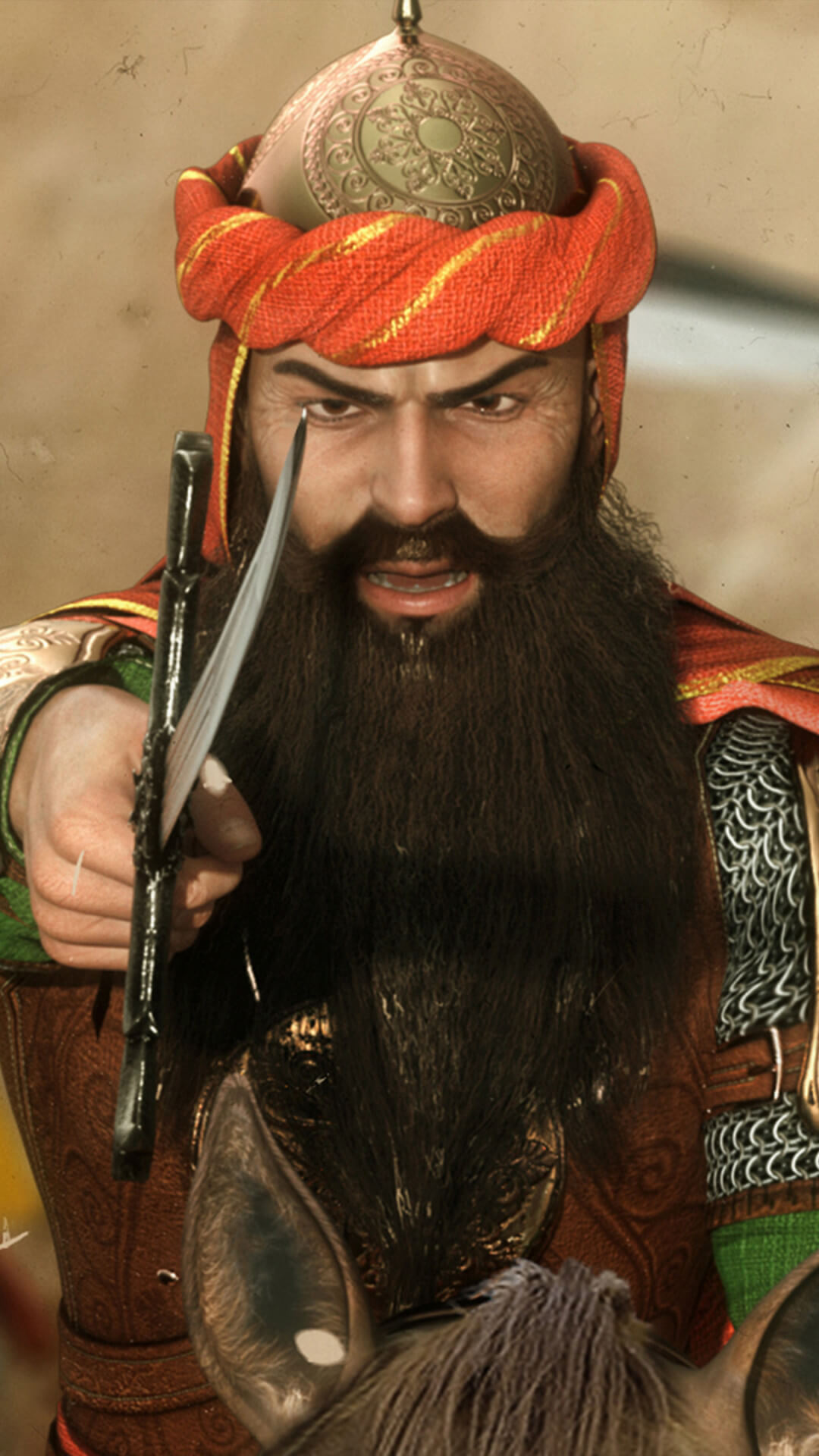 Islamic Leader 3D Desktop HD Wallpaper