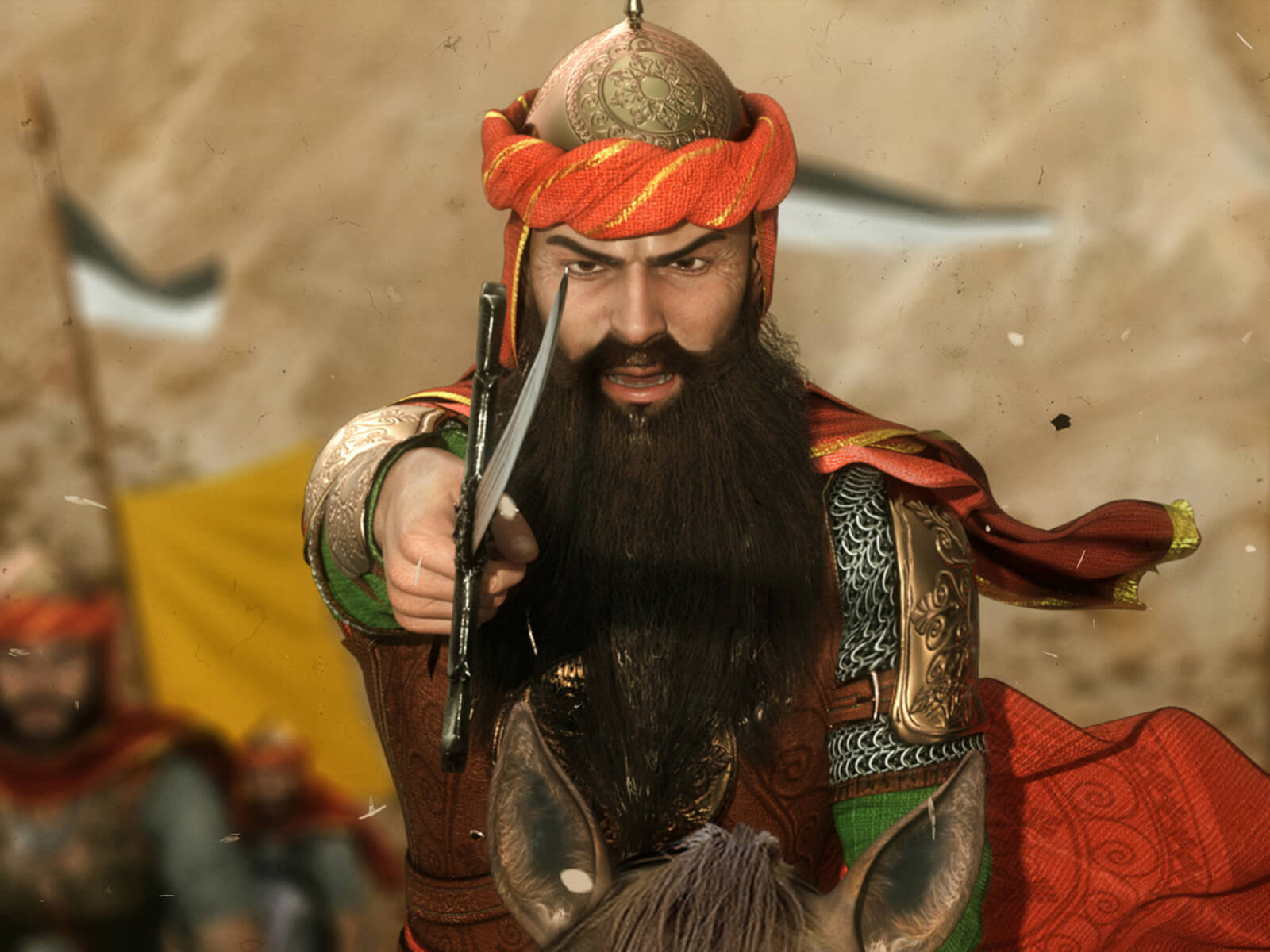 Islamic Leader 3D Desktop HD Wallpaper