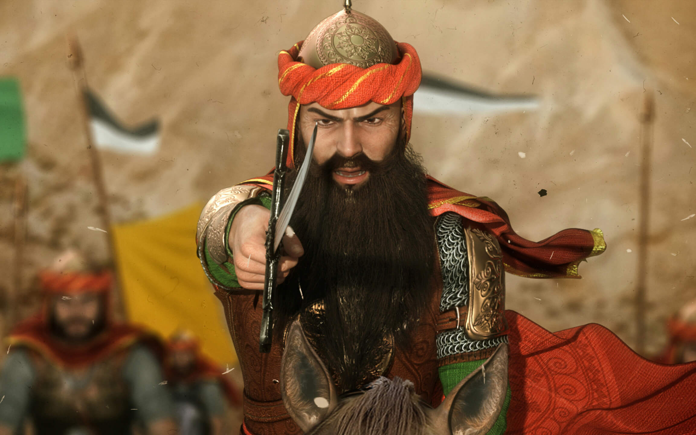 Islamic Leader 3D Desktop HD Wallpaper