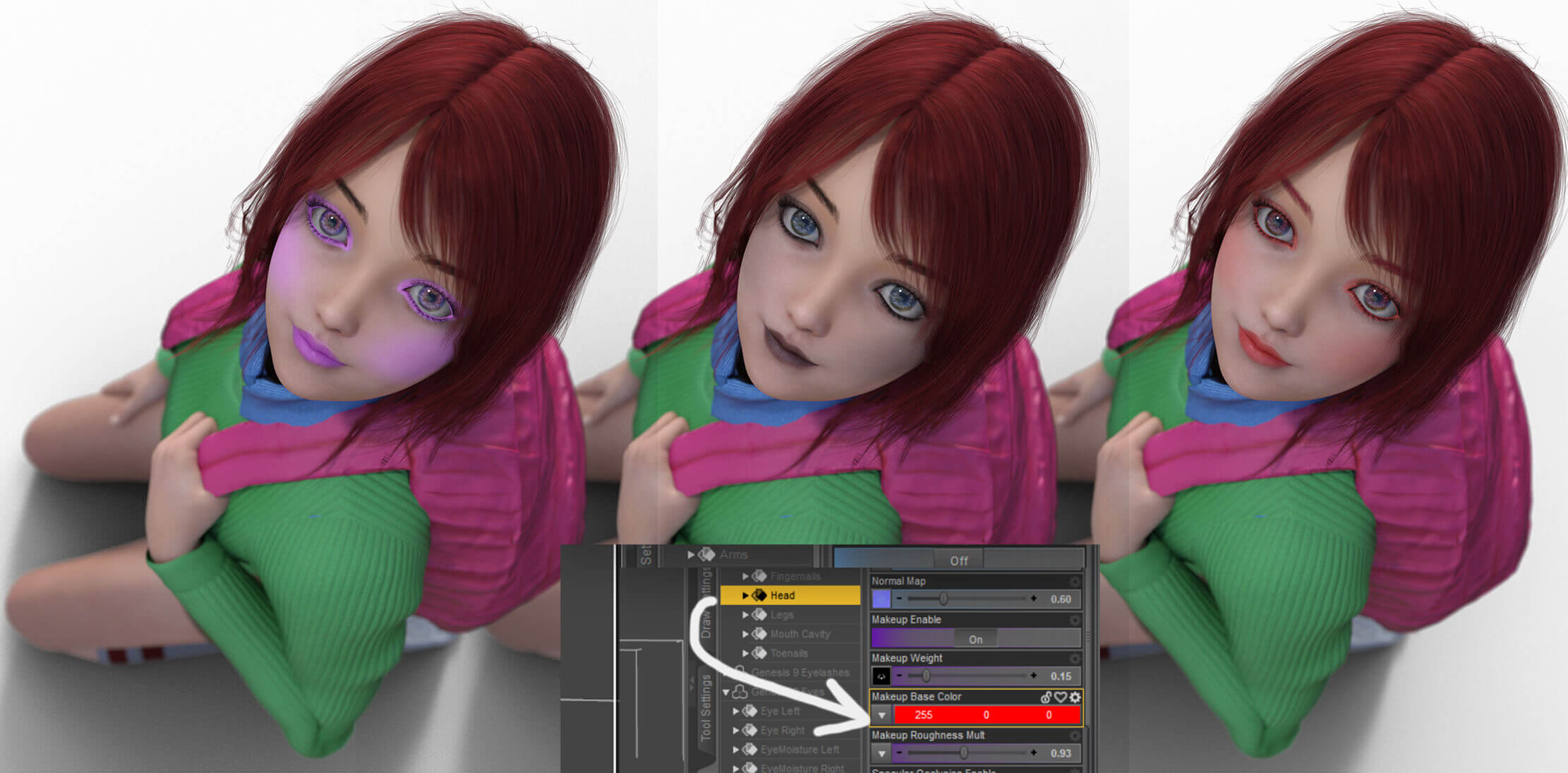 Marie for G9 - Daz Content by Muwawya