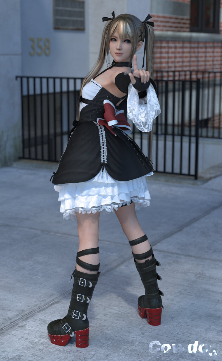 Marie Rose - Lolita Dress + Hair for G8 Daz Content by Muwawya