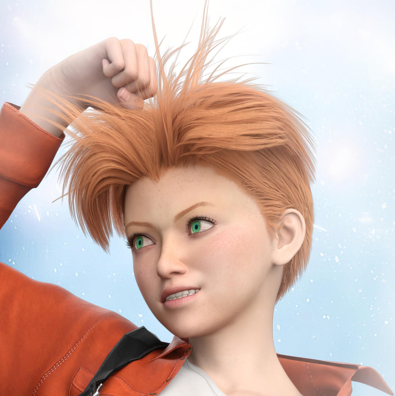 Mika Hair for G9 - Daz Content by Muwawya