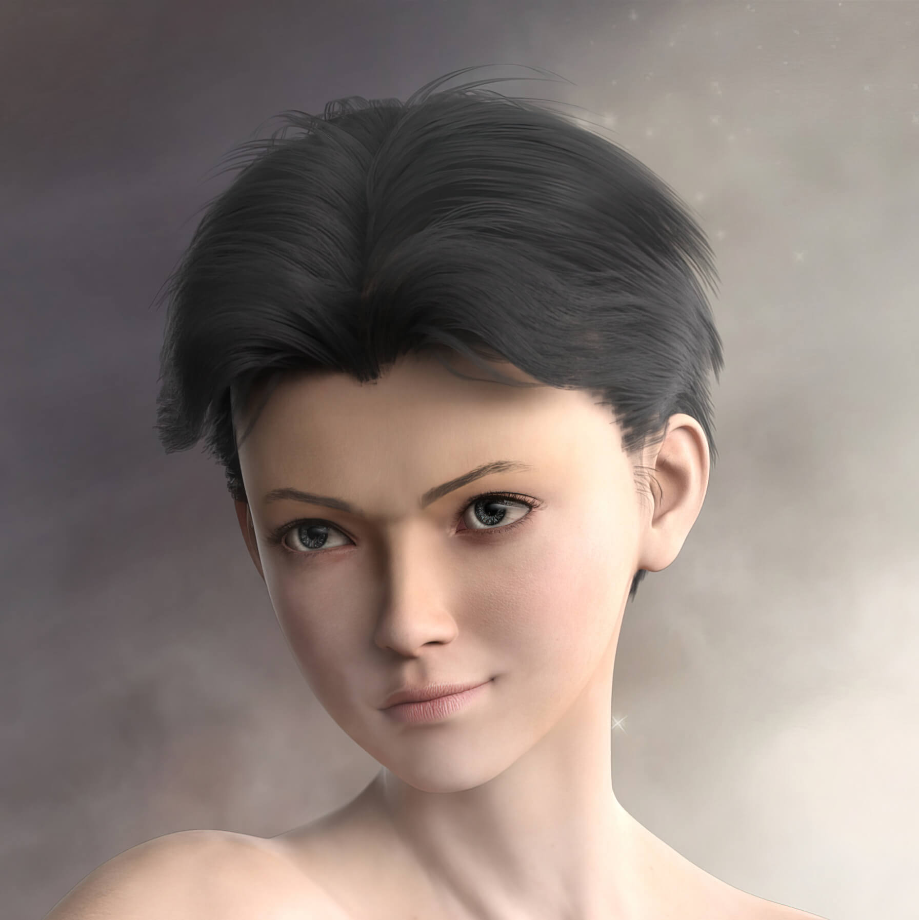 Mika Hair for G9 - Daz Content by Muwawya