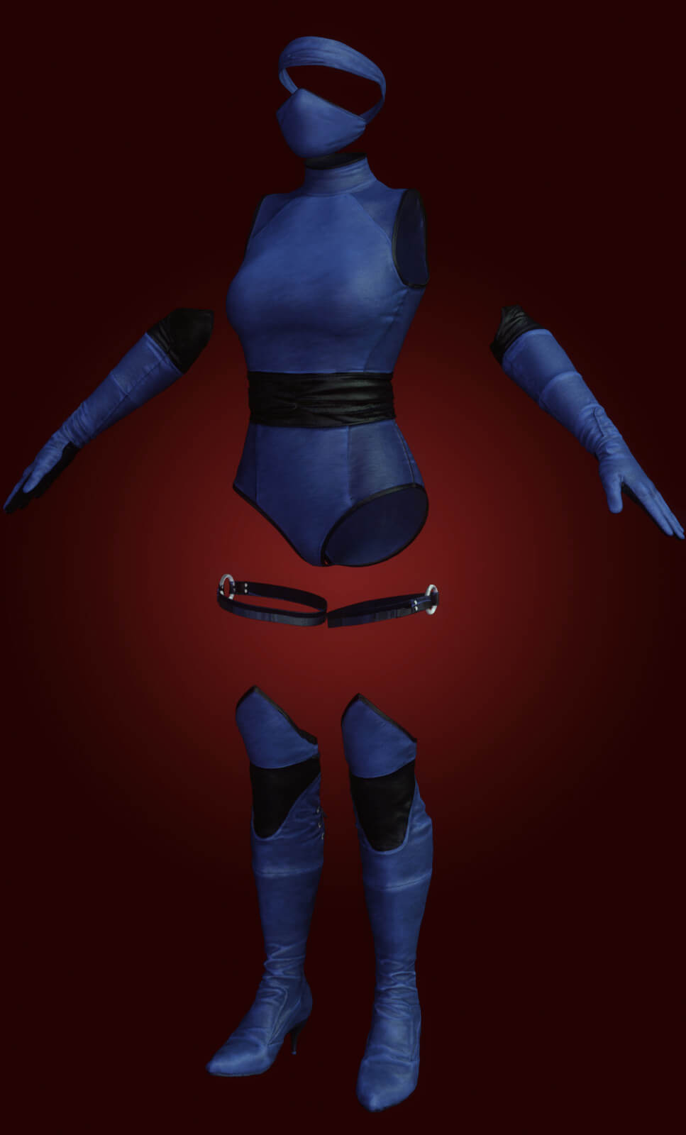 MK Classic Female Outfit for G9 - Daz Content by Muwawya