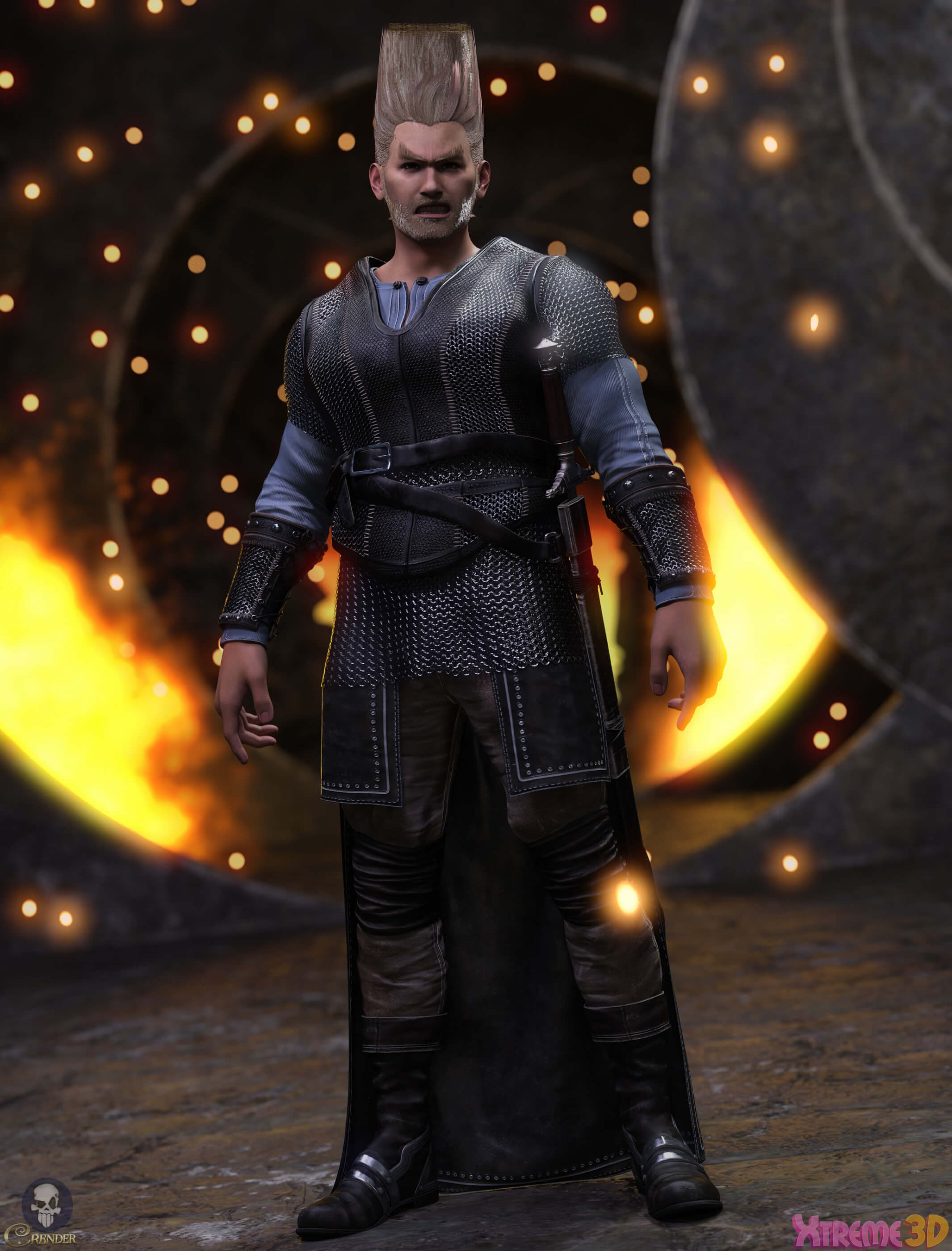 Paul Phoenix for Genesis 9 - Daz Content by Muwawya