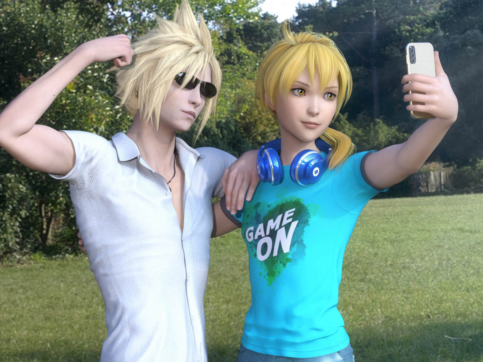 Selfie!! 3D Desktop HD Wallpaper