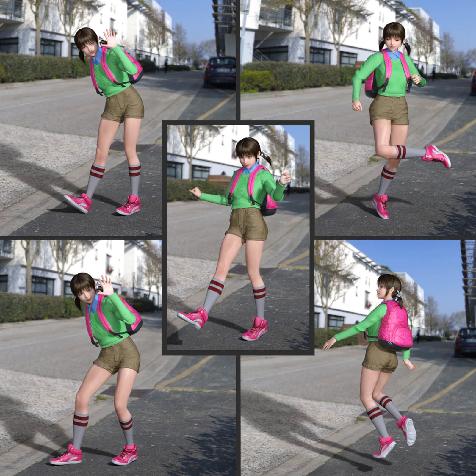 Shigure UI Loli Dance Animation for G8 - Daz Content by Muwawya