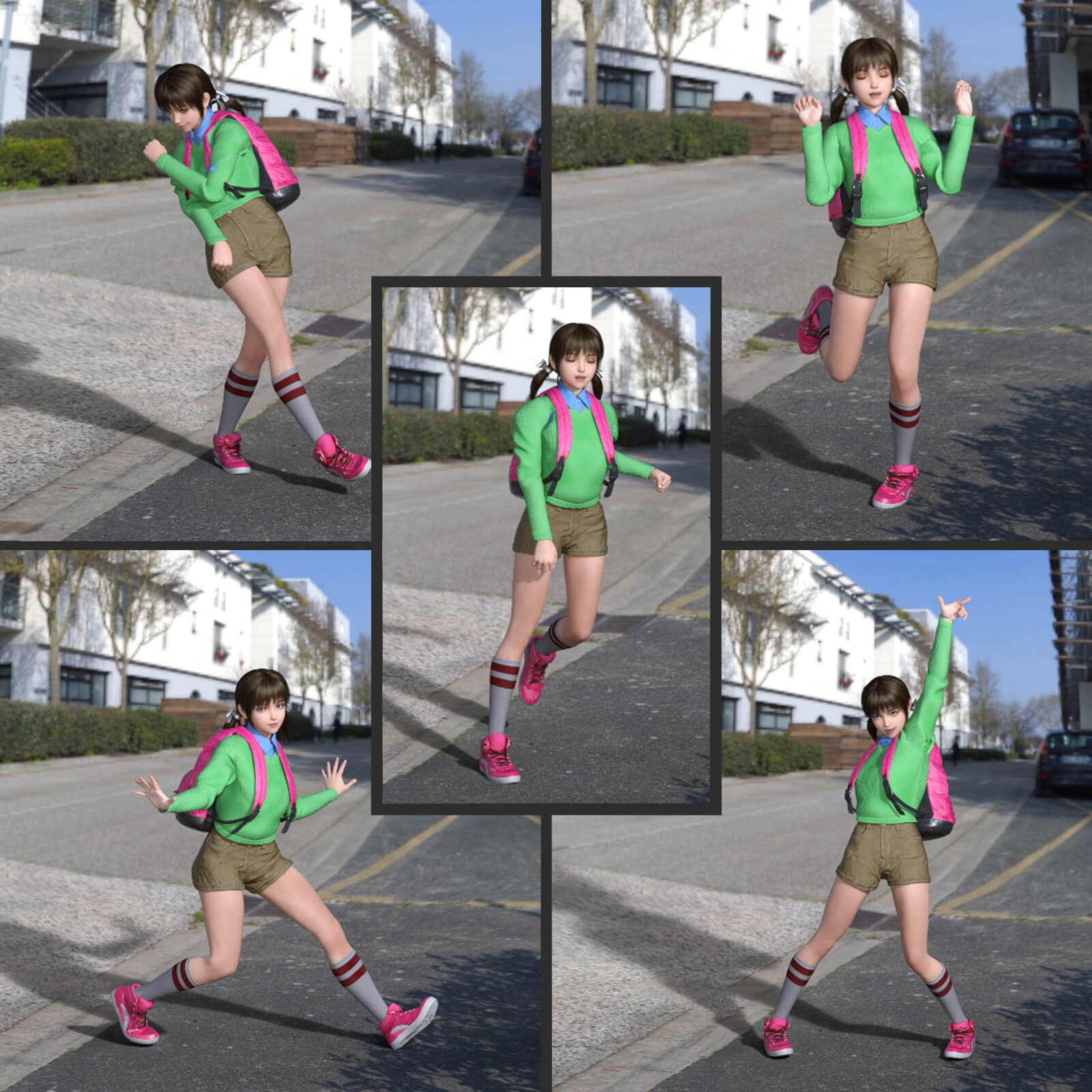 Shigure UI Loli Dance Animation for G8 - Daz Content by Muwawya