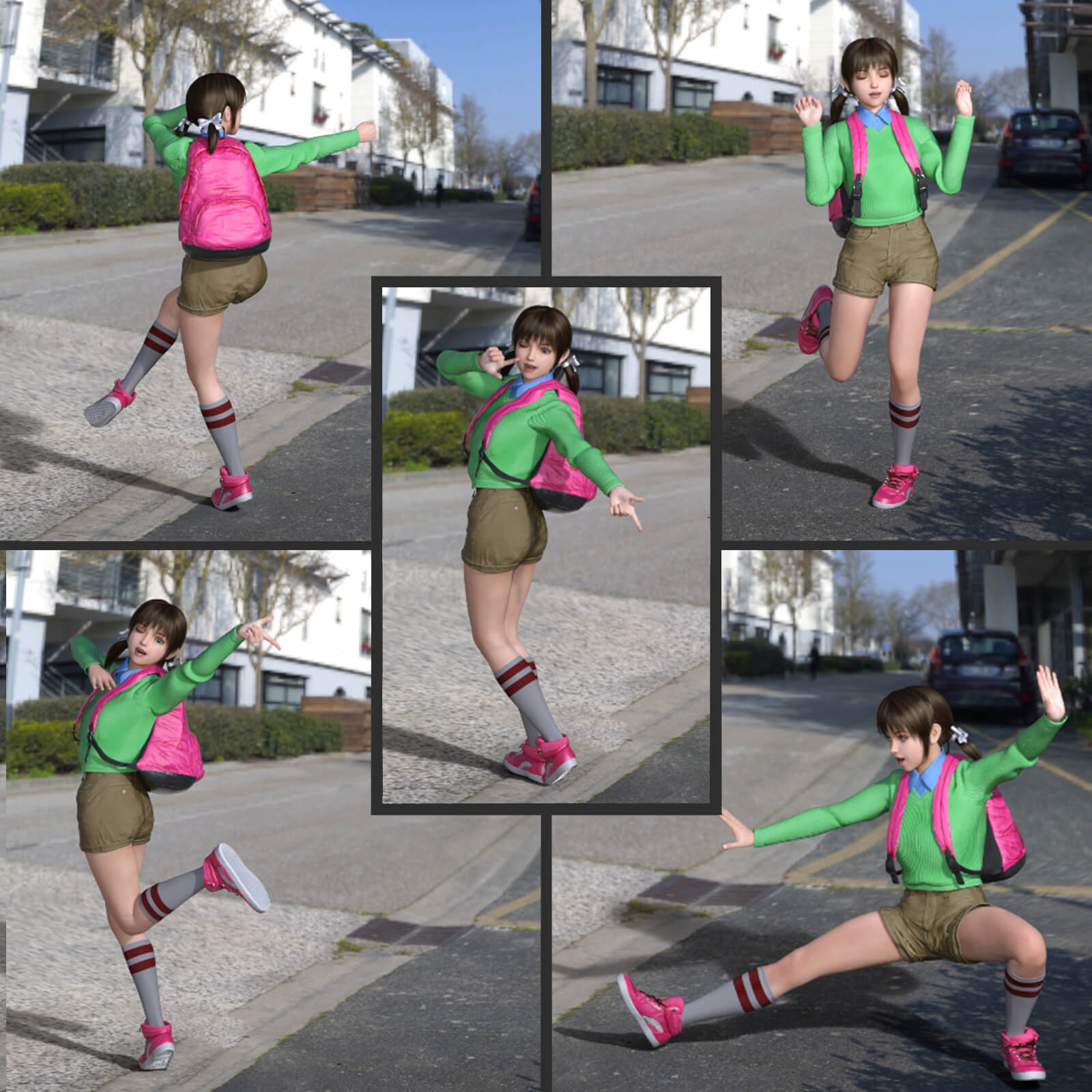 Shigure UI Loli Dance Animation for G8 - Daz Content by Muwawya