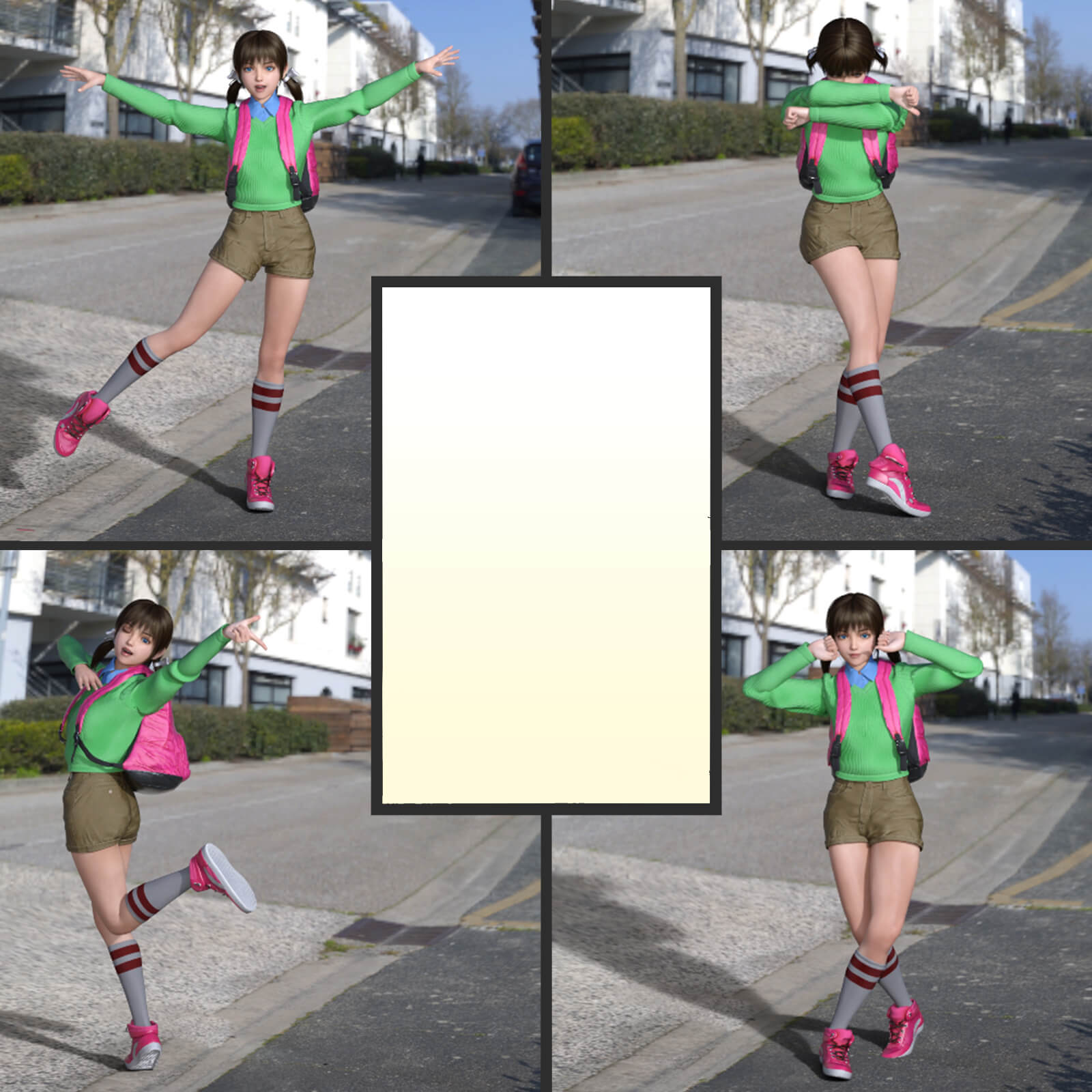 Shigure UI Loli Dance Animation for G8 - Daz Content by Muwawya