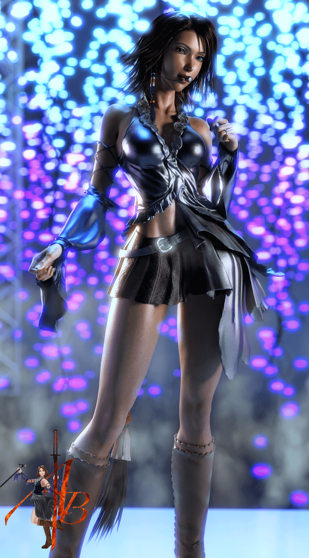 Yuna for G8F and G8.1F - Daz Content by Muwawya