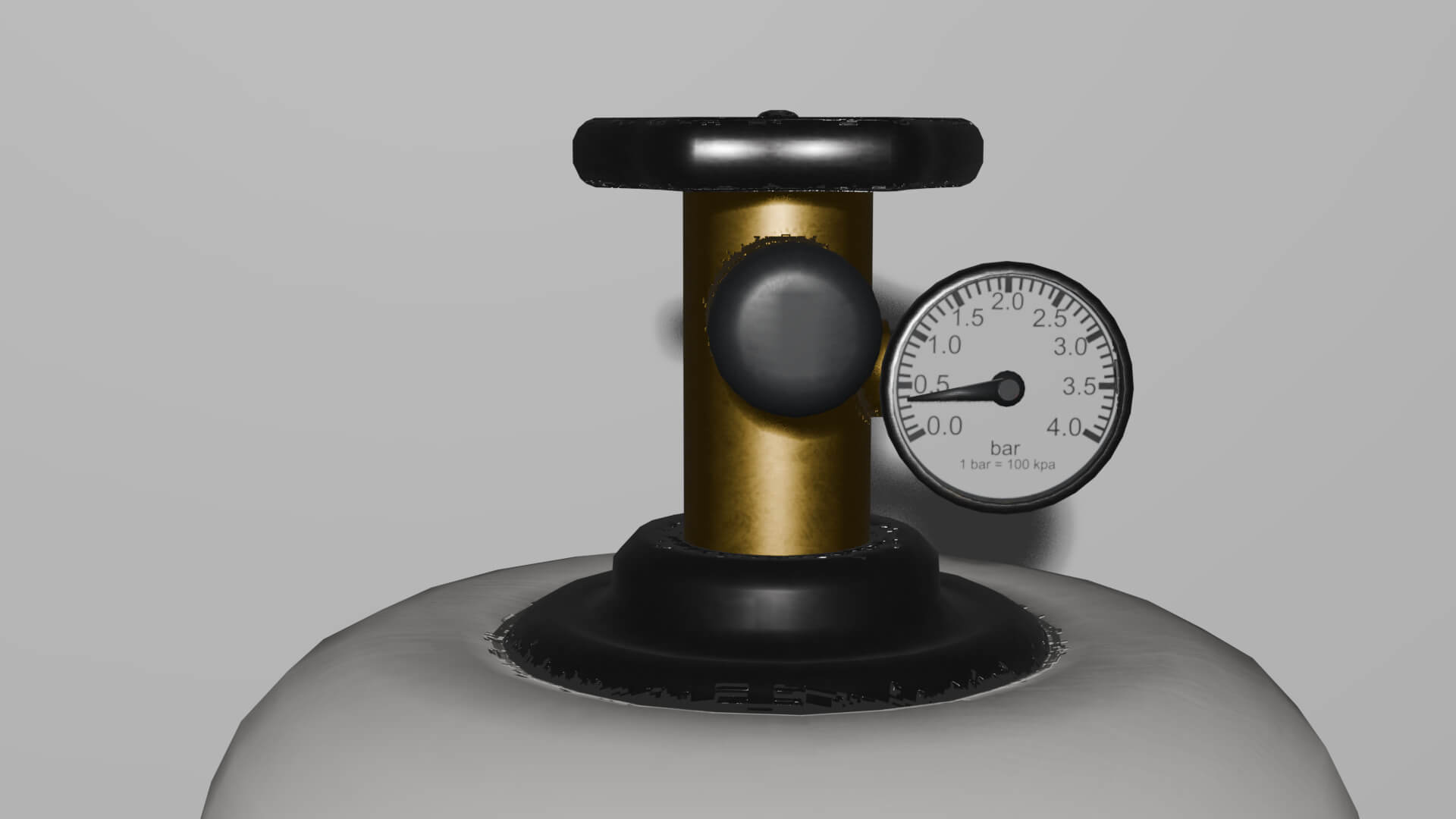 Clean Gas Tank - 3D Model by Muzammil ALi