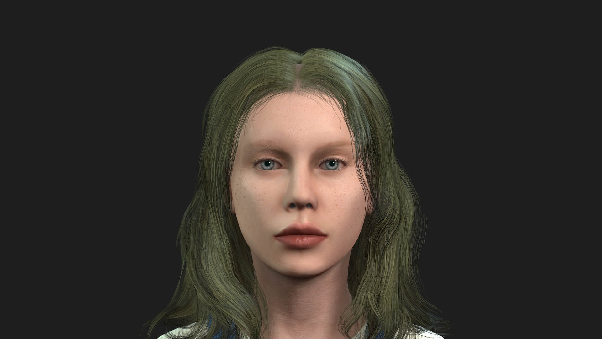 3D Female Character Model by muzammilkhatri910