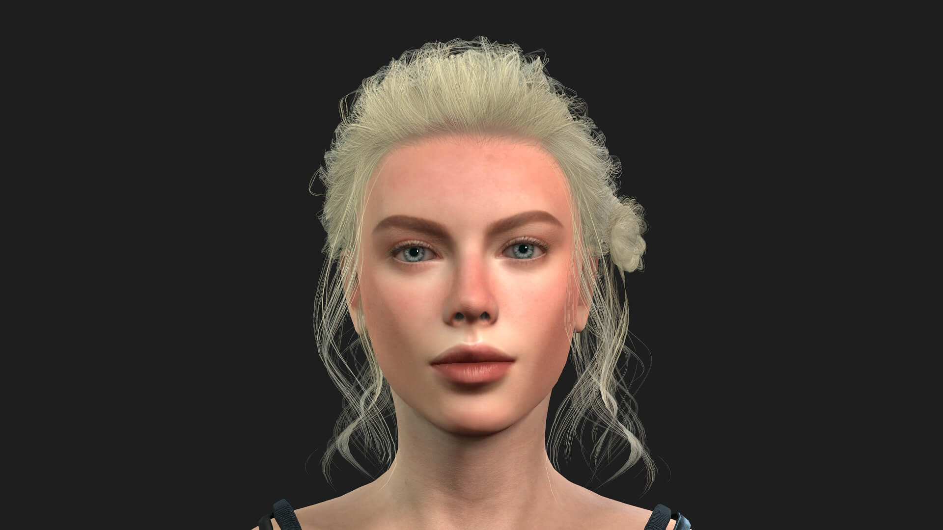 Female Character Model by muzammilkhatri910