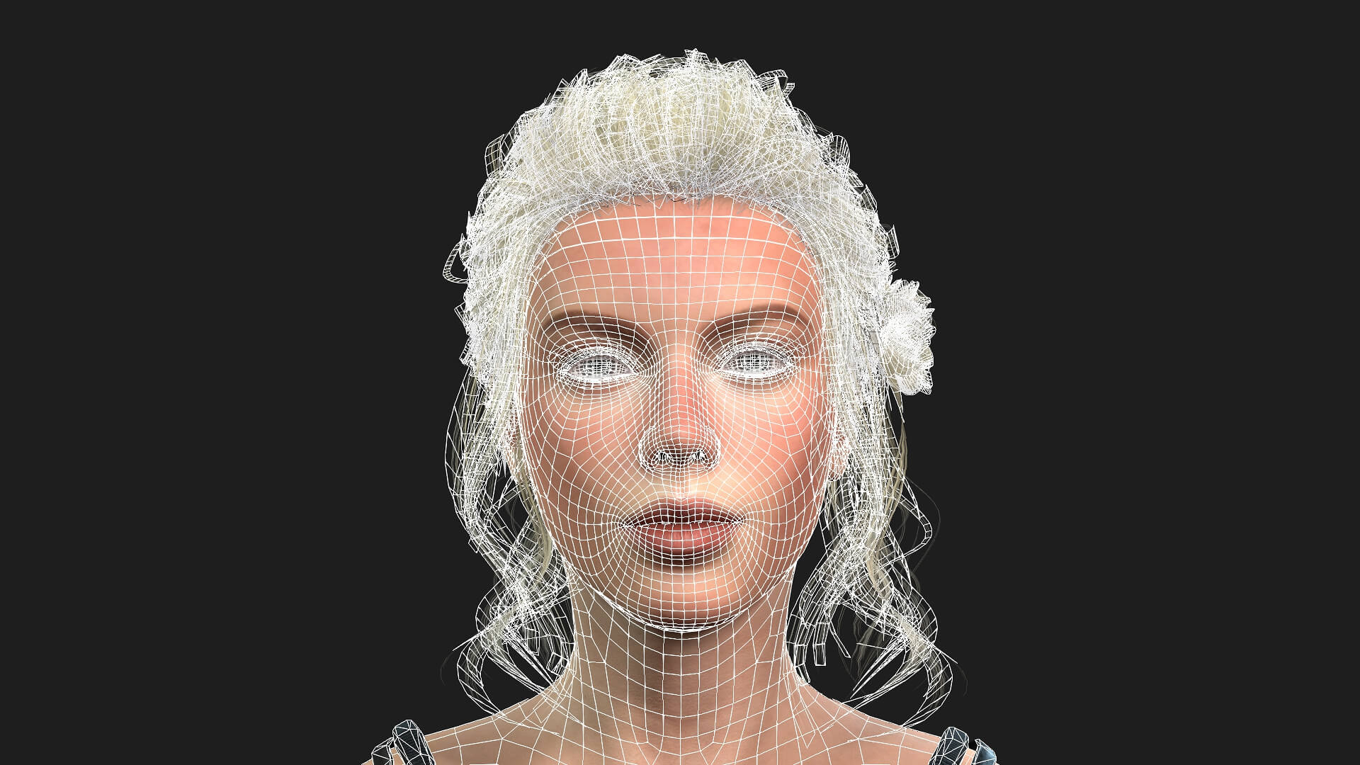 Female Character Model by muzammilkhatri910