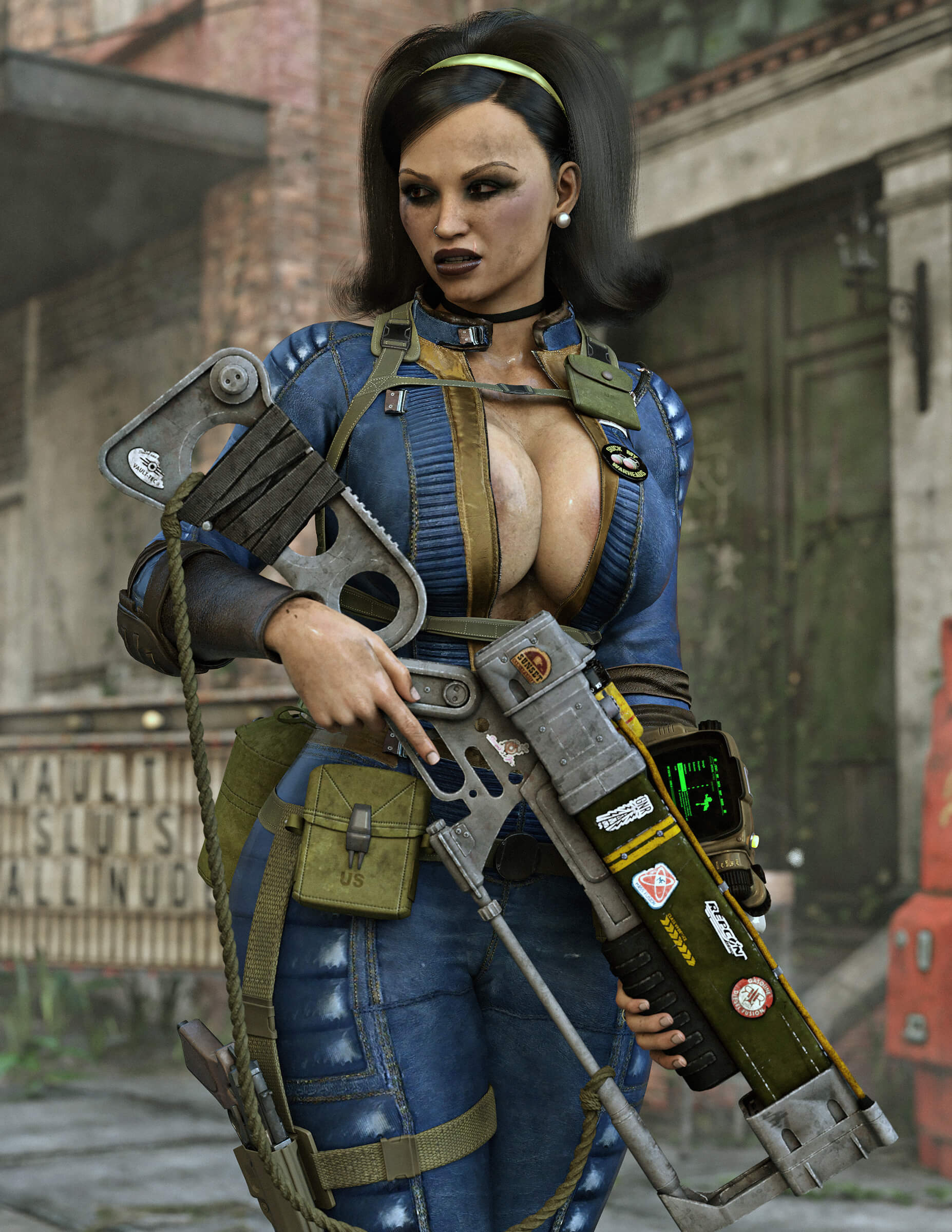 Wazer Wifle 3D Render, Digital Art by MVJ1975