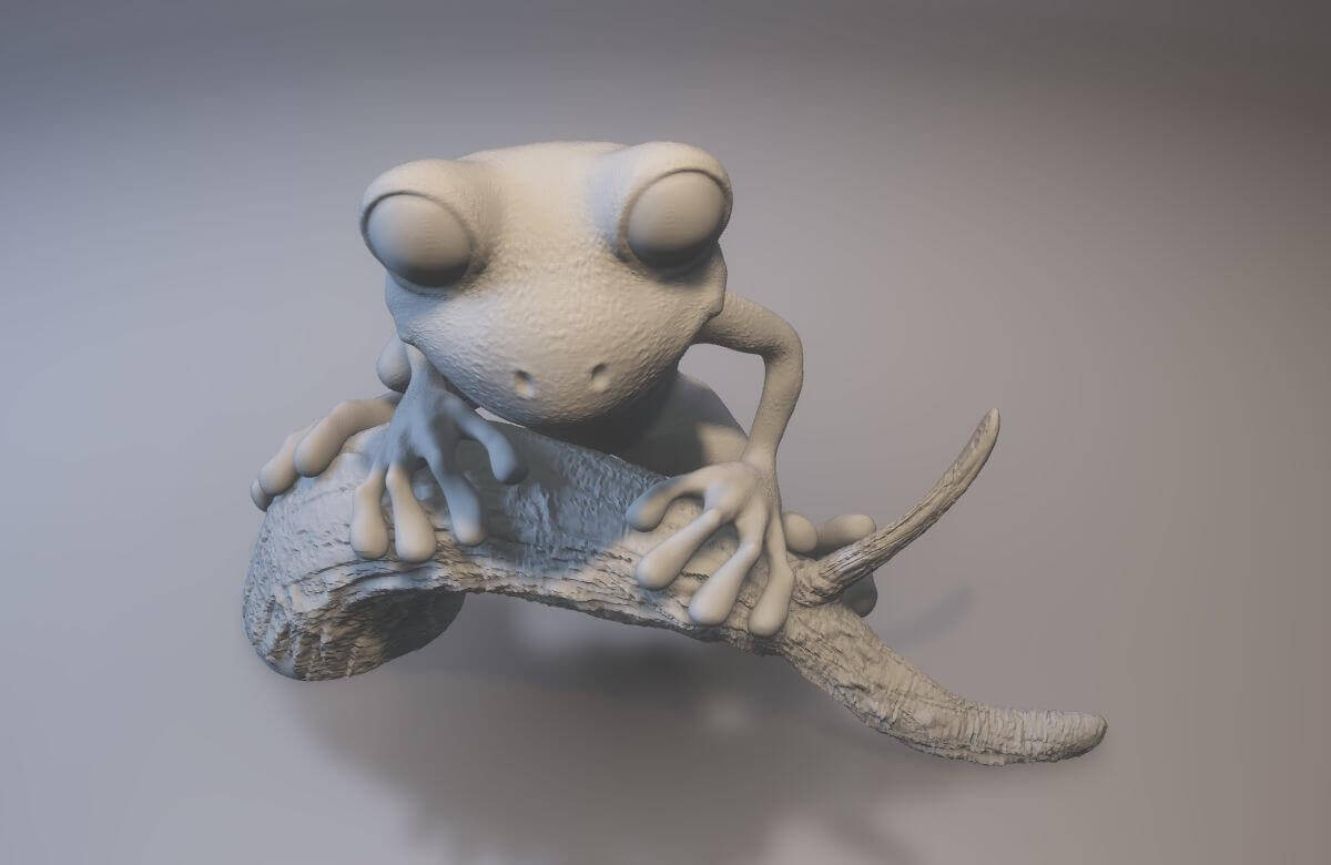 Tree Frog - 3D Model by mwopus
