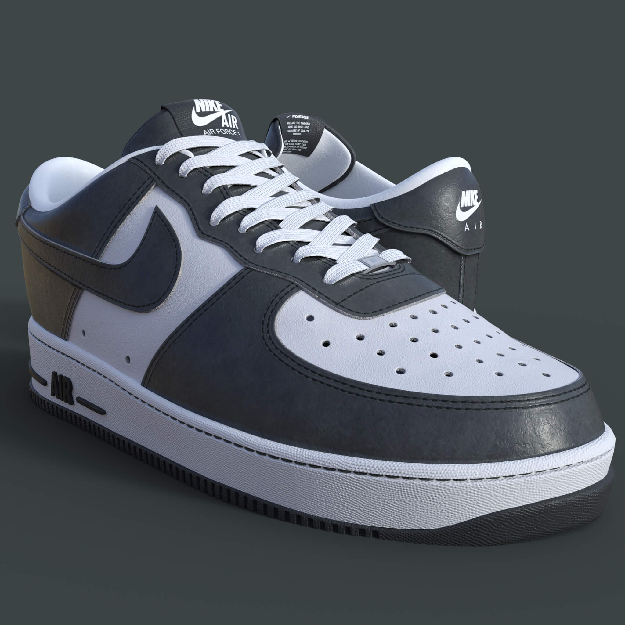 Textures Addon Nike Air Force 1 G8/8.1 & G9 - Daz Content by Mxni