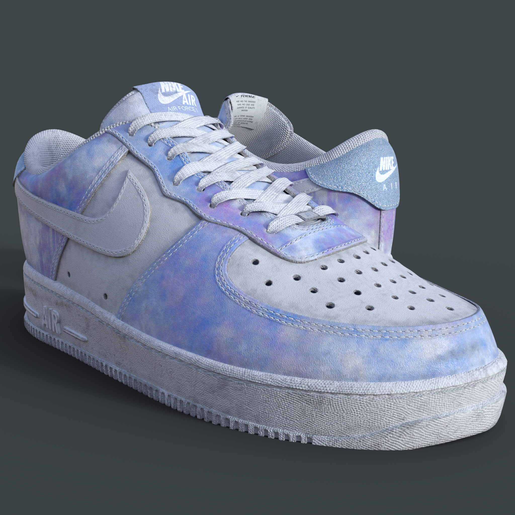 Textures Addon Nike Air Force 1 G8/8.1 & G9 - Daz Content by Mxni