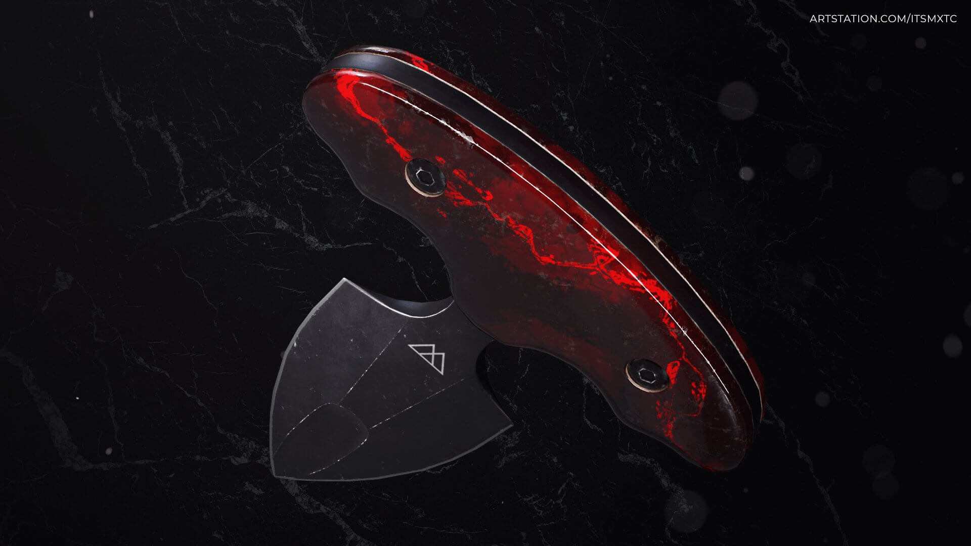 Push Dagger - 3D Model by MXTC