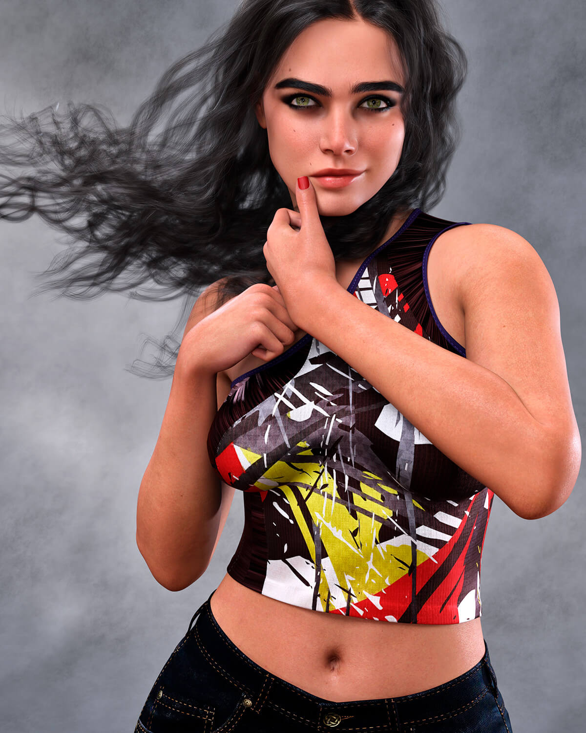 Sarah 3D Render | RenderHub Gallery