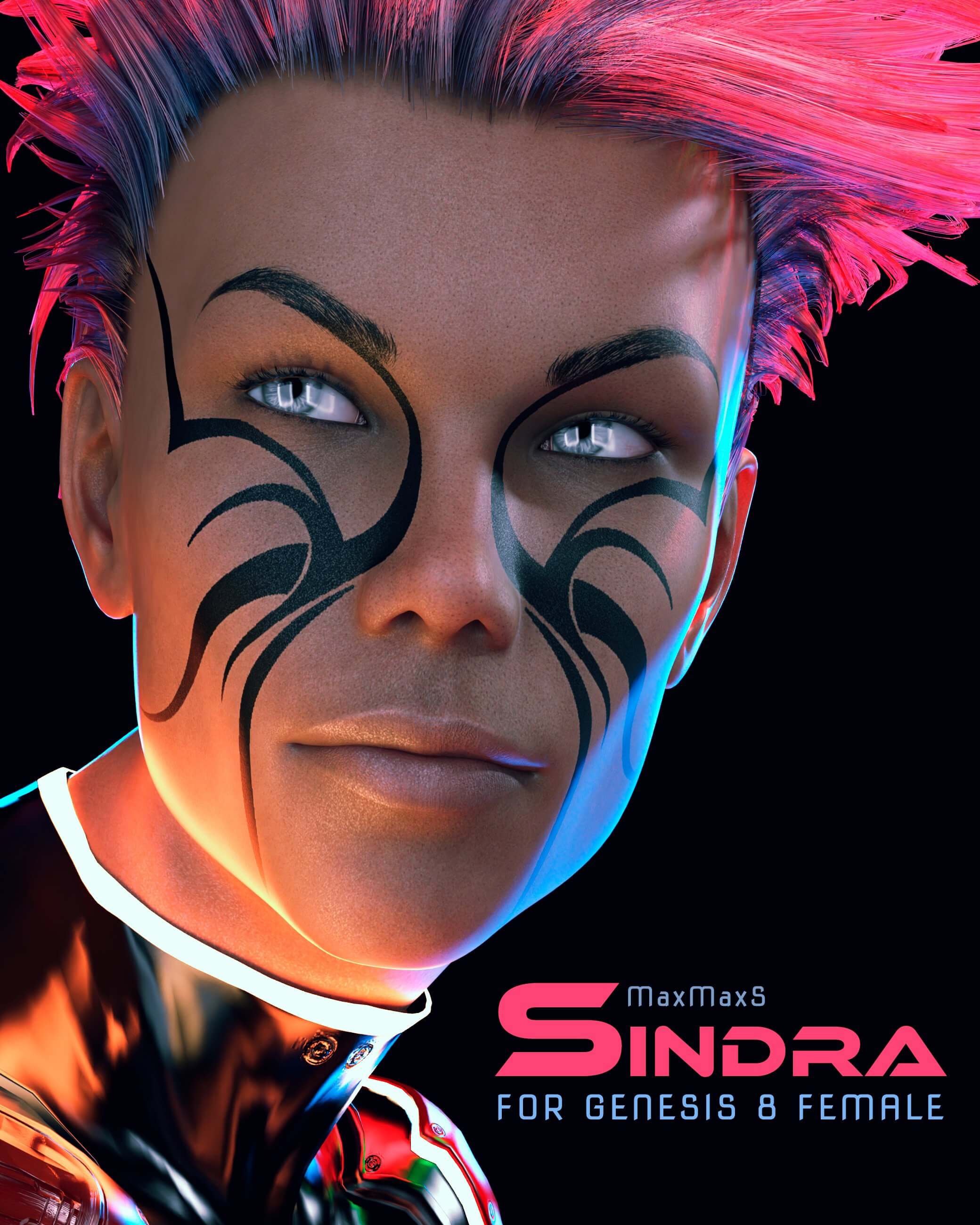SINDRA-1 3D Render, Digital Art by My Fantasy 3D World
