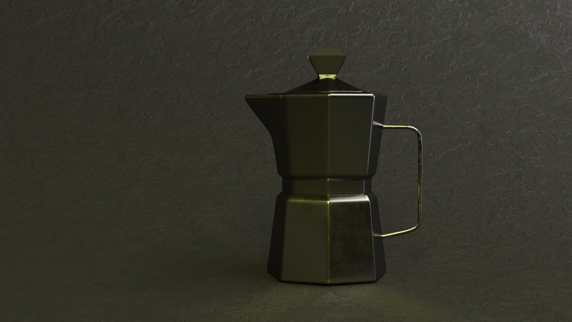 Braun Mocha Pot - Free 3D Model by MYDesign