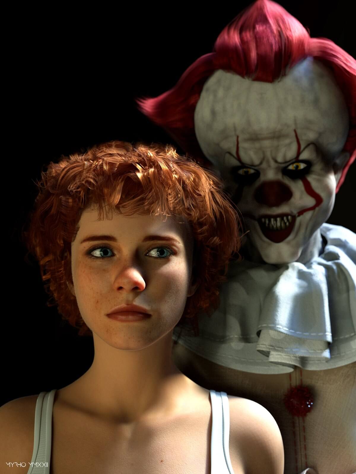 Beverly 3D Render, Digital Art by MyRho