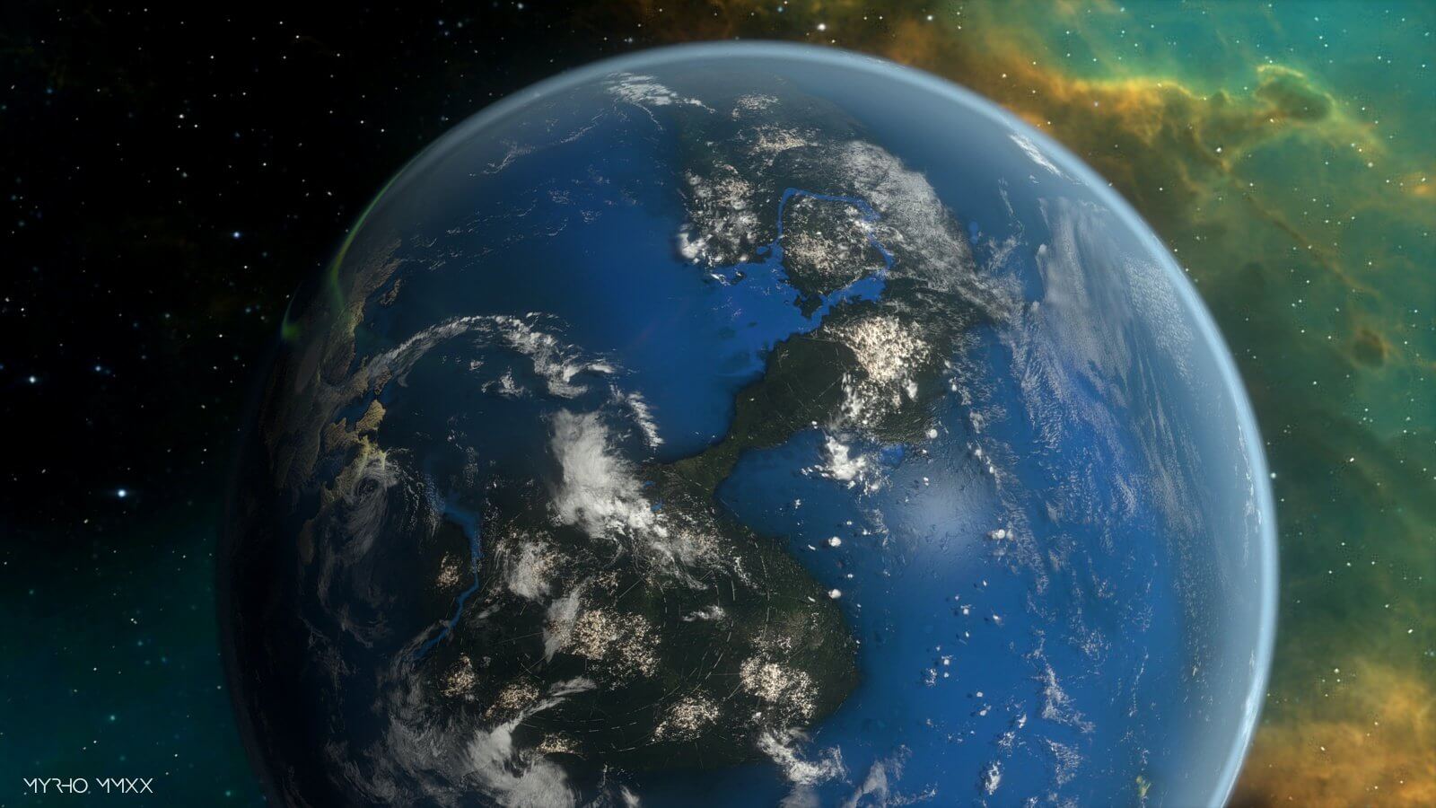 Palax 3D Render, Digital Art by MyRho