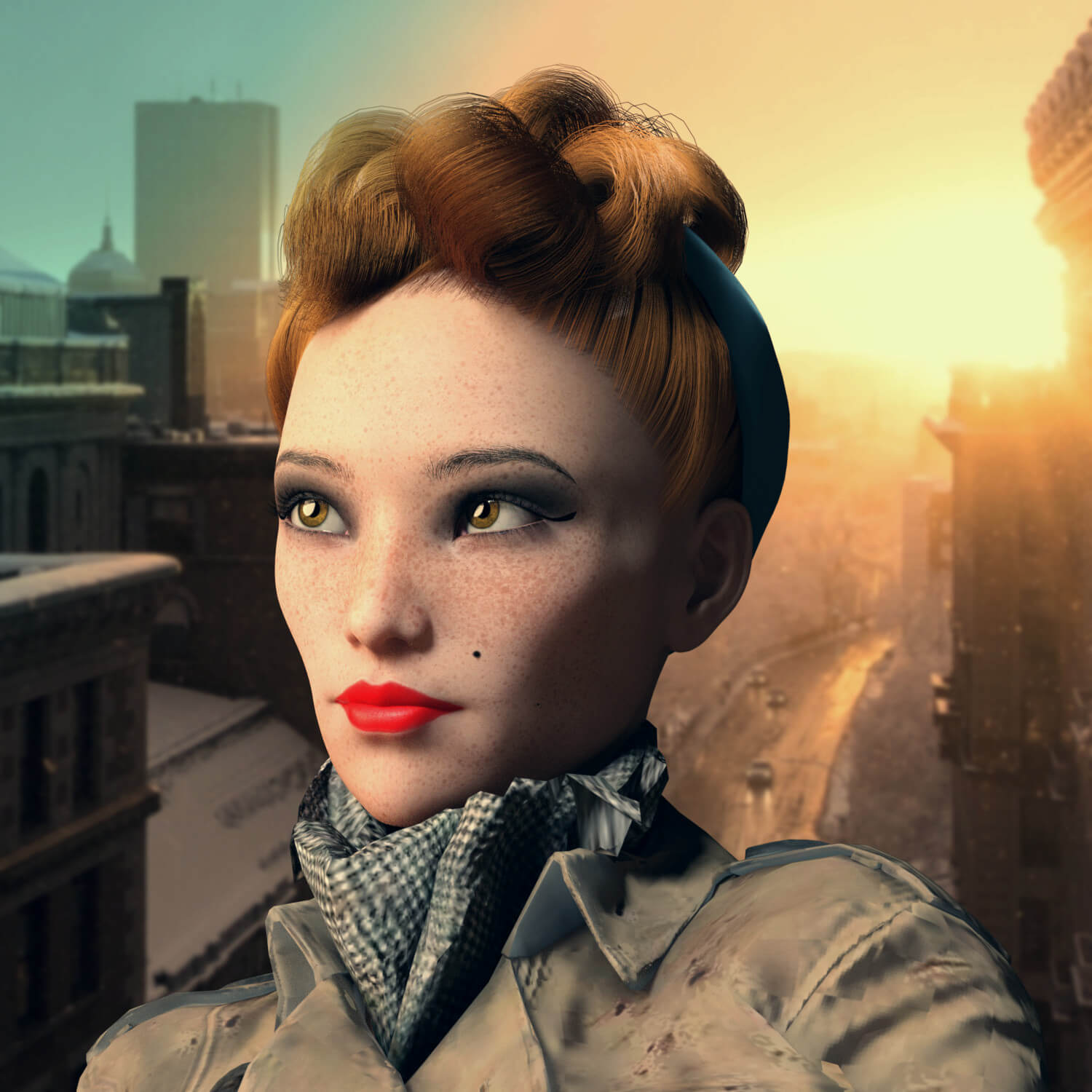 50 Pinup Style Hair for Genesis 8 Female - Daz Content by MysticArtDesign