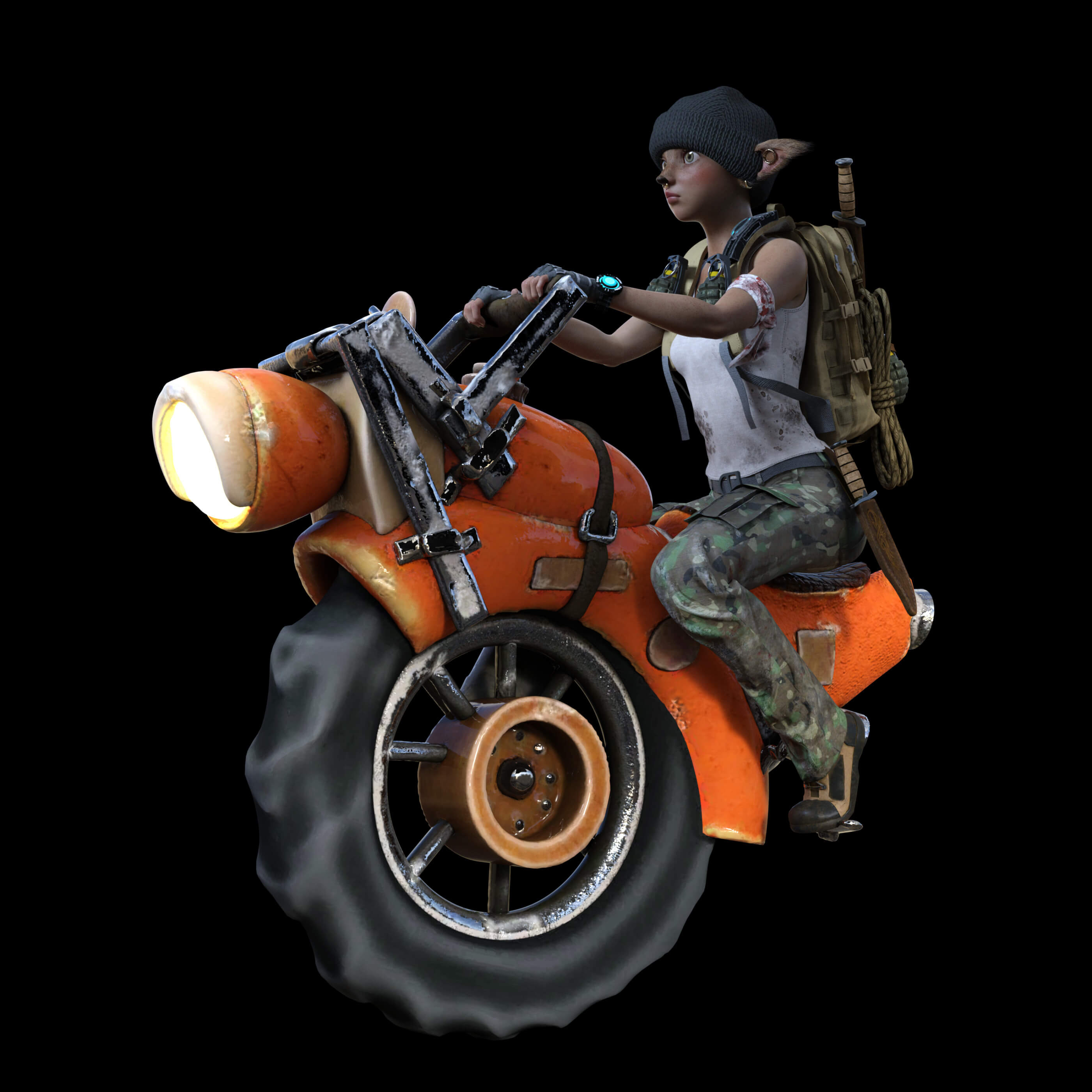Cross Racer - Daz Content by MysticArtDesign
