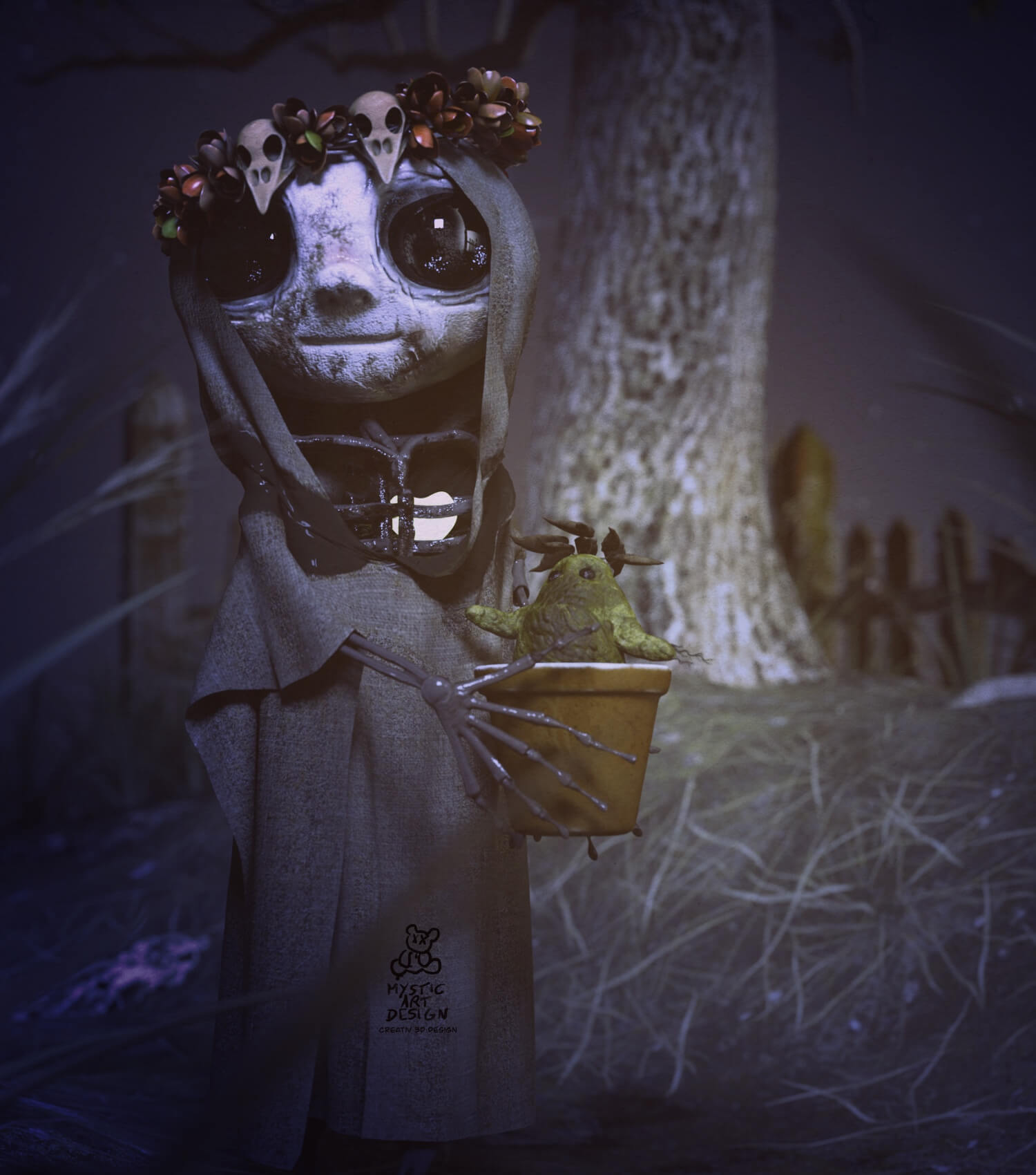 Fantasy Mandrake - Daz Content by MysticArtDesign