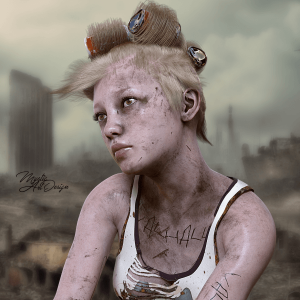 Miranda Portrait 3D Render | RenderHub Gallery