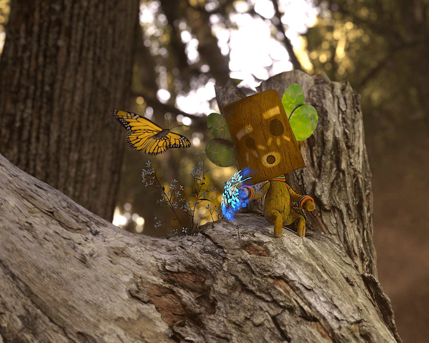 Forest Spirit now available 3D Render | RenderHub Gallery