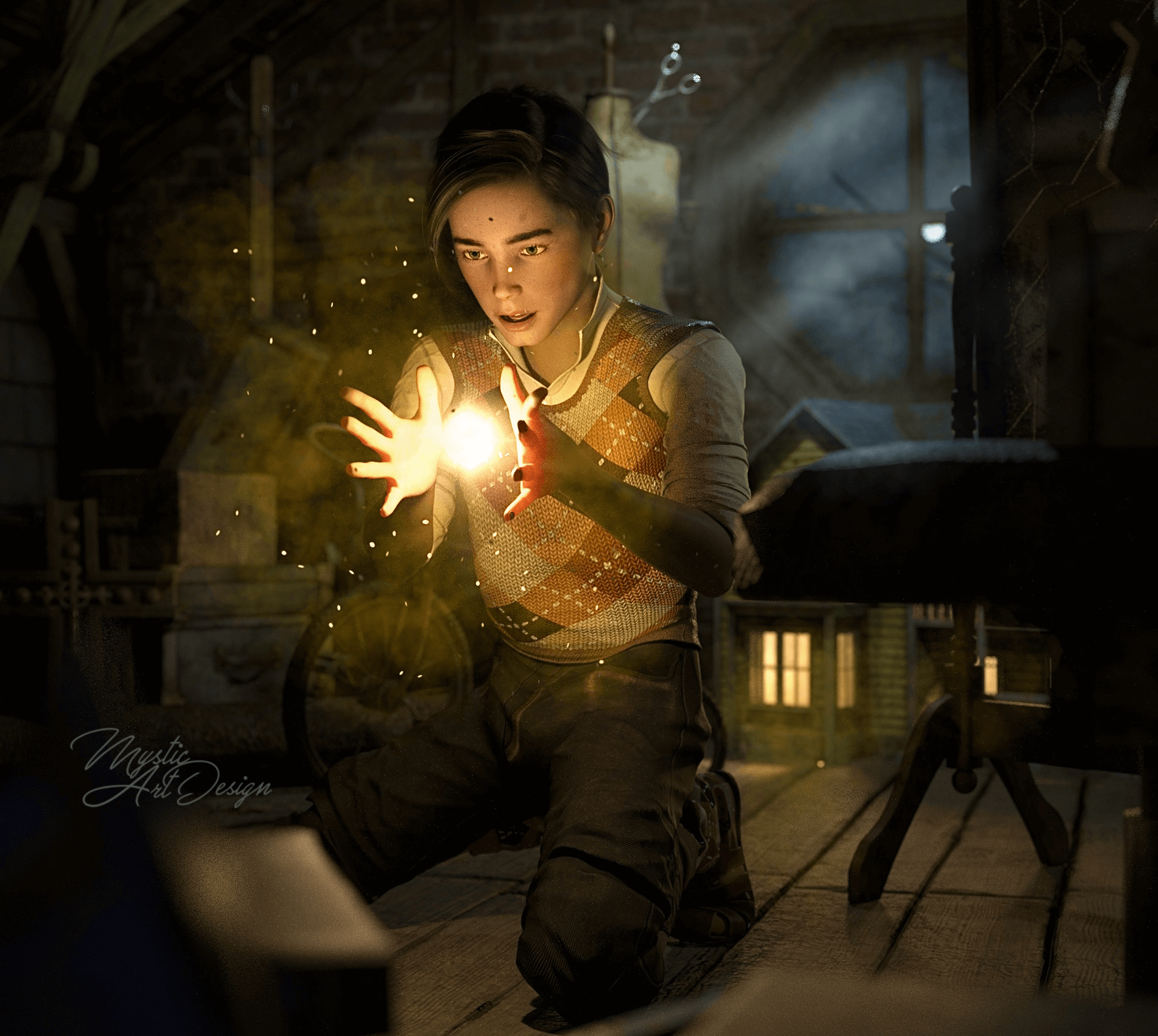 Magic Moment 3D Render | RenderHub Gallery