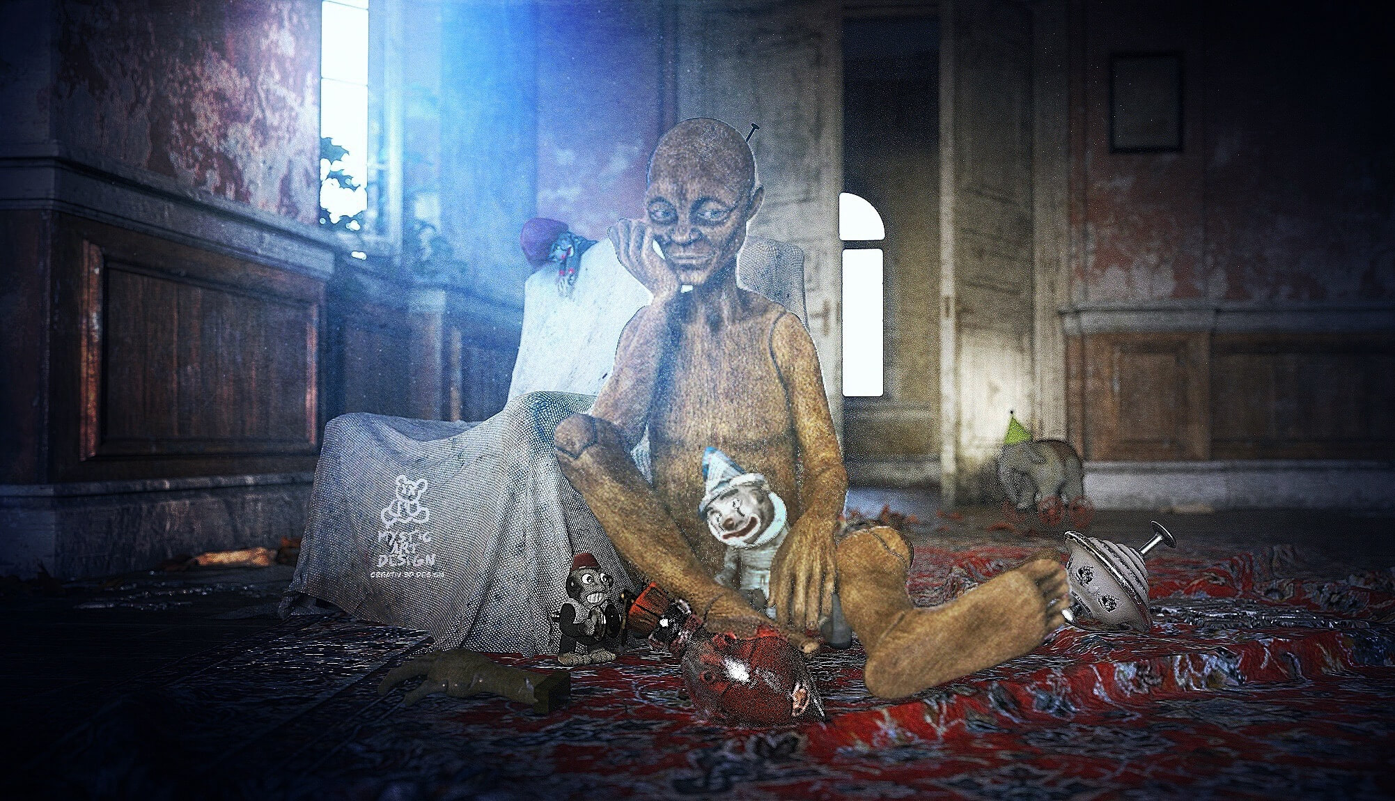 Obsolete 3D Render, Digital Art by MysticArtDesign