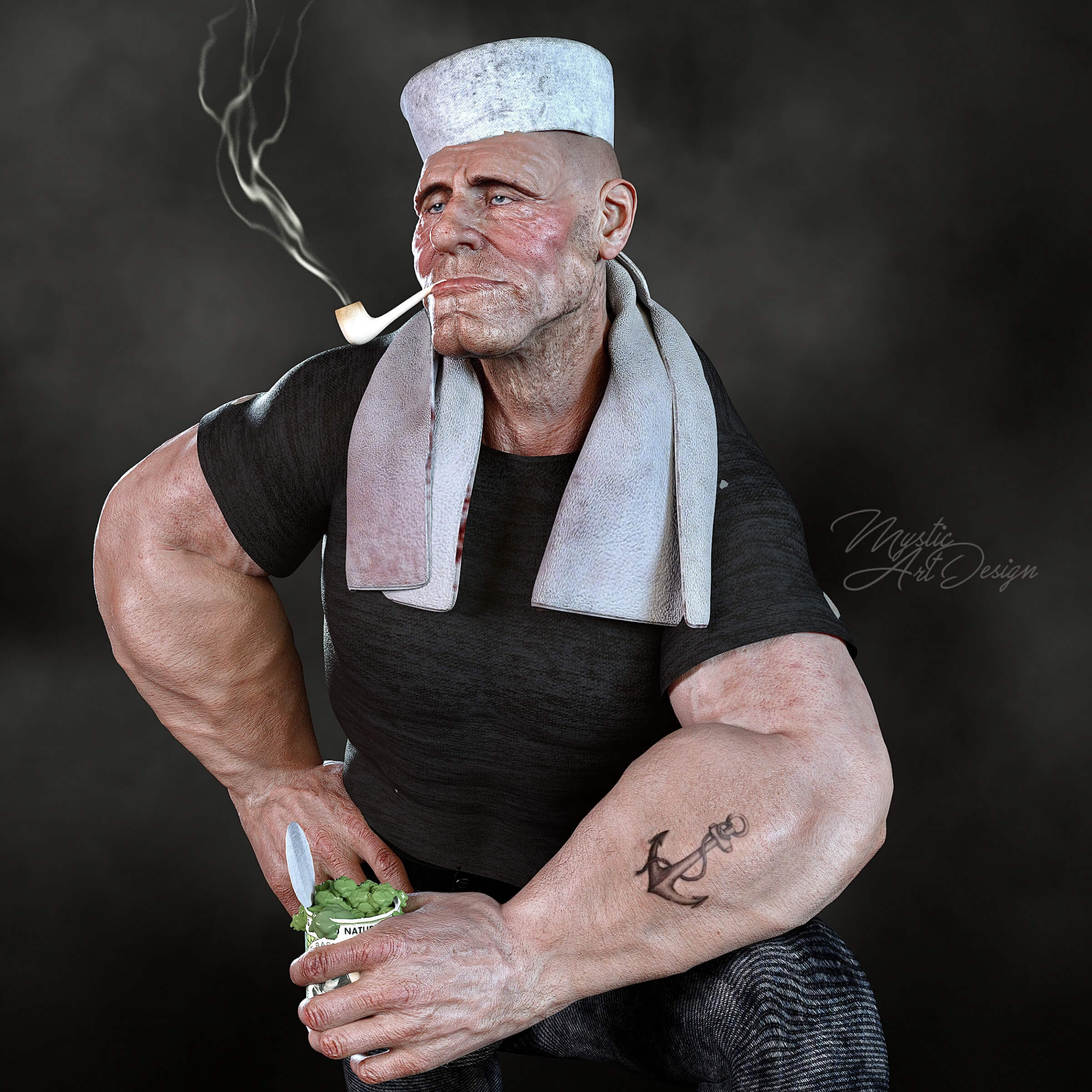 Popeye Da Vida Real Hybrids — JEFF KOONS