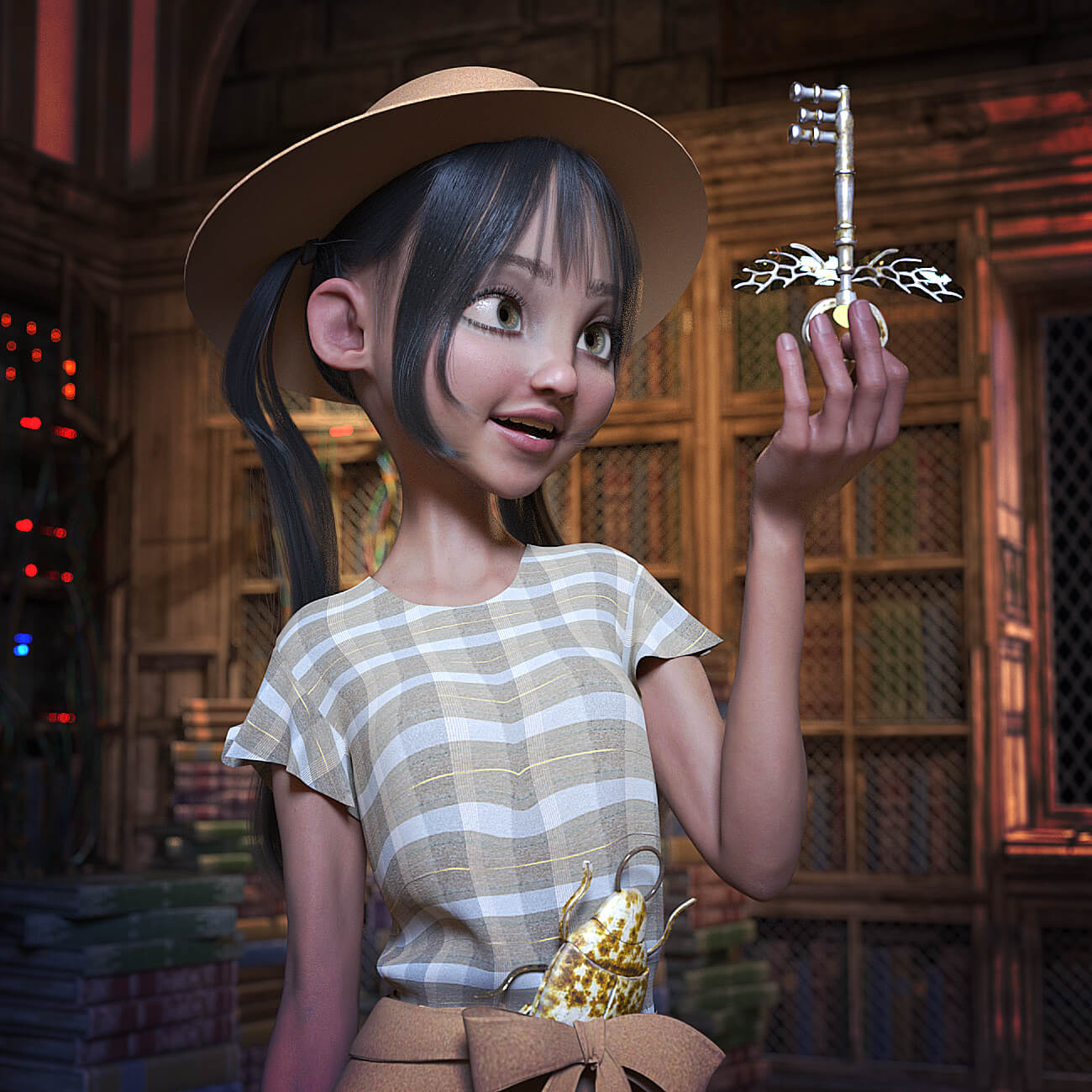 The Magic Key Is Now Available 3D Render by MysticArtDesign