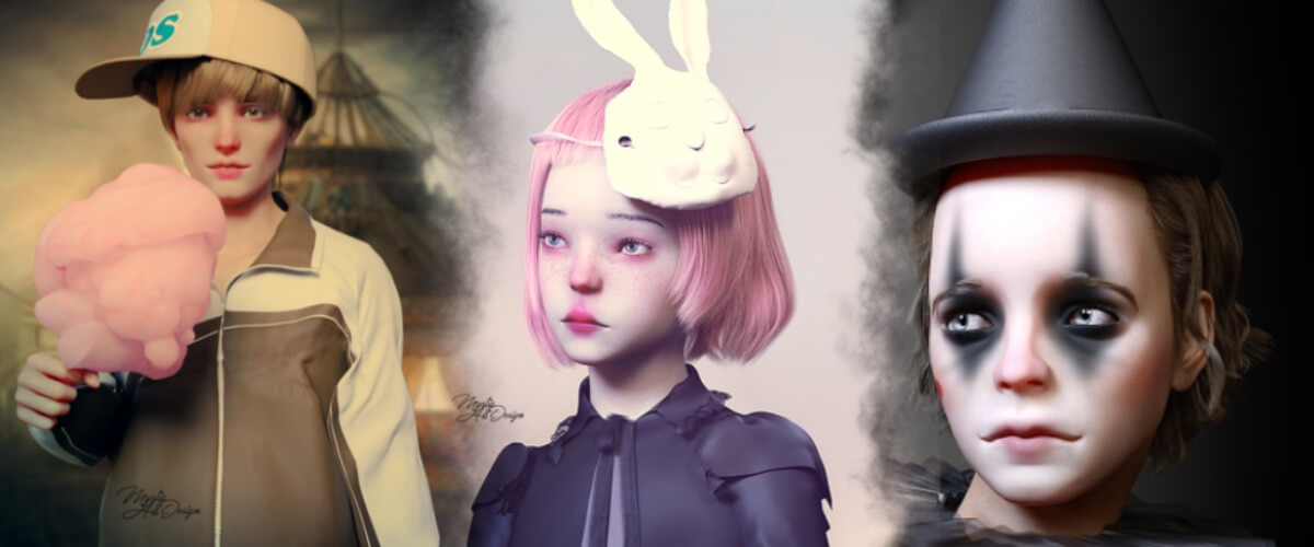 MysticArtDesign | Daz Content | Cartoon Characters