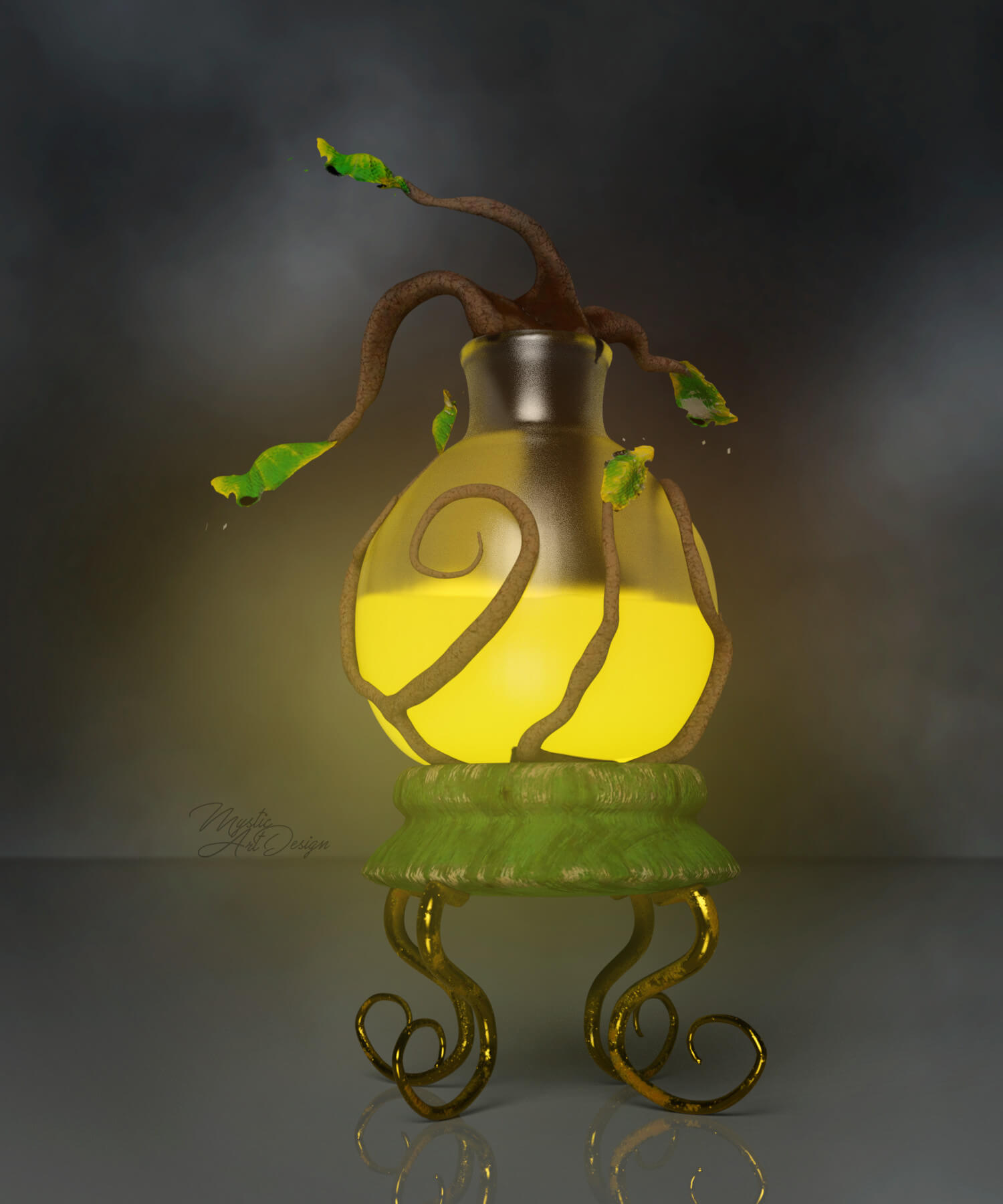 Magic Spell Flasks - Daz Content by MysticArtDesign