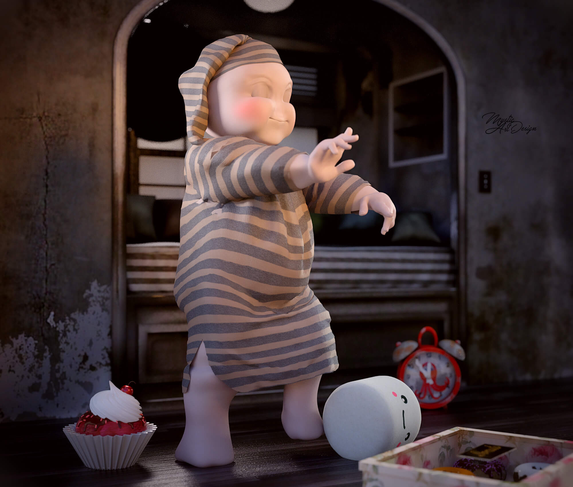 Marshmallow Man and Snow Man for Genesis 8 Male - Daz Content by ...