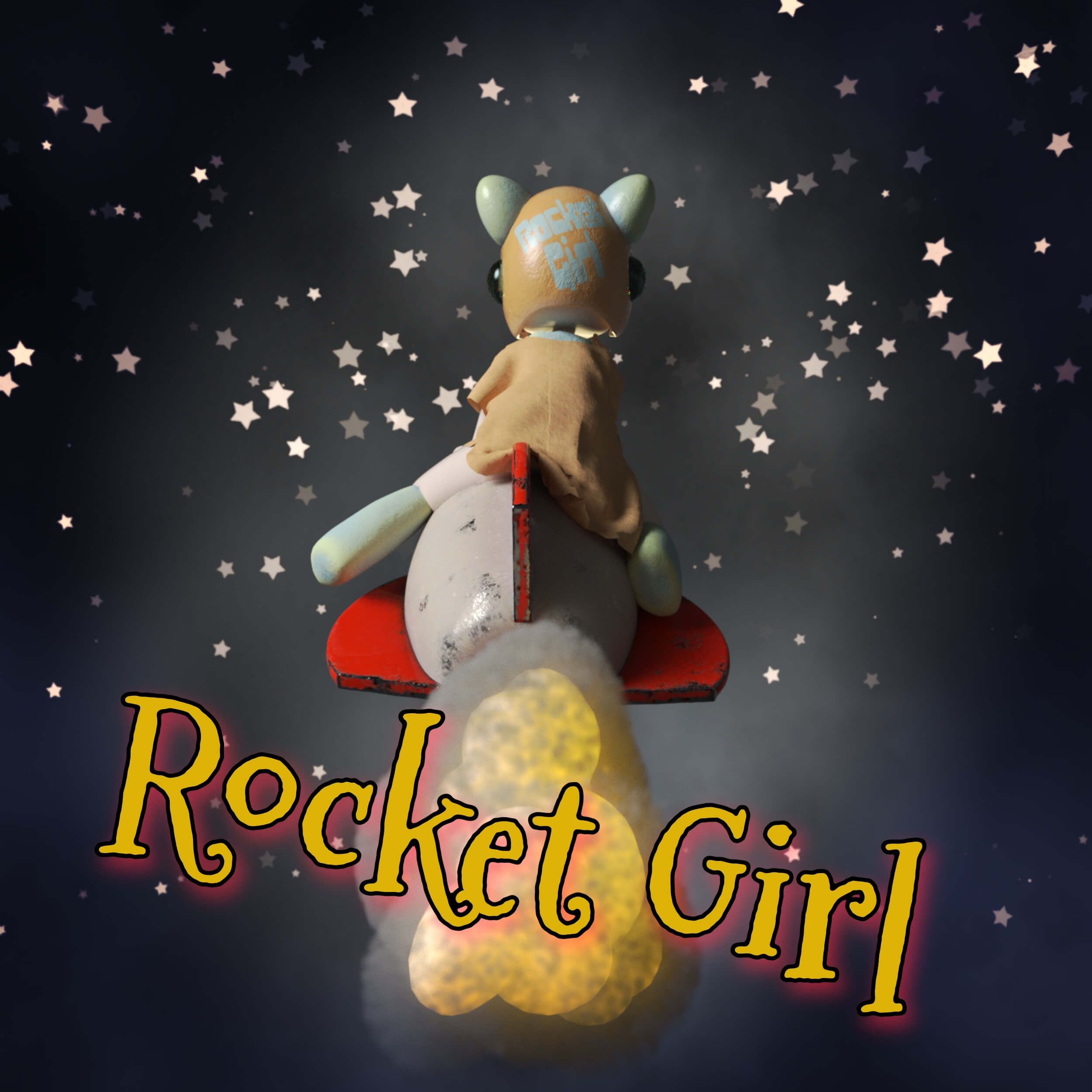 Cute Rocket Girl - Daz Content by MysticArtDesign