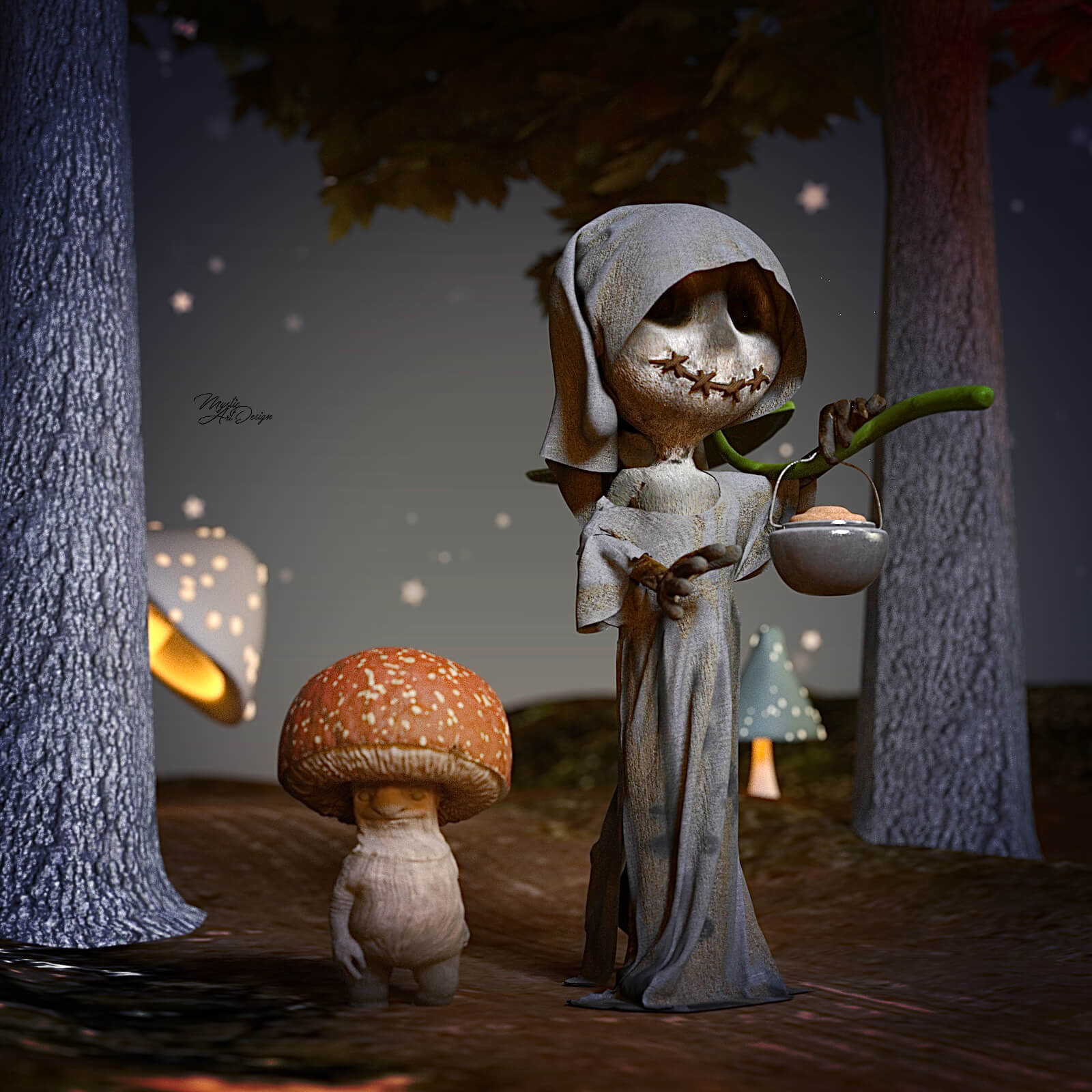 Spooky Banshee - Daz Content by MysticArtDesign